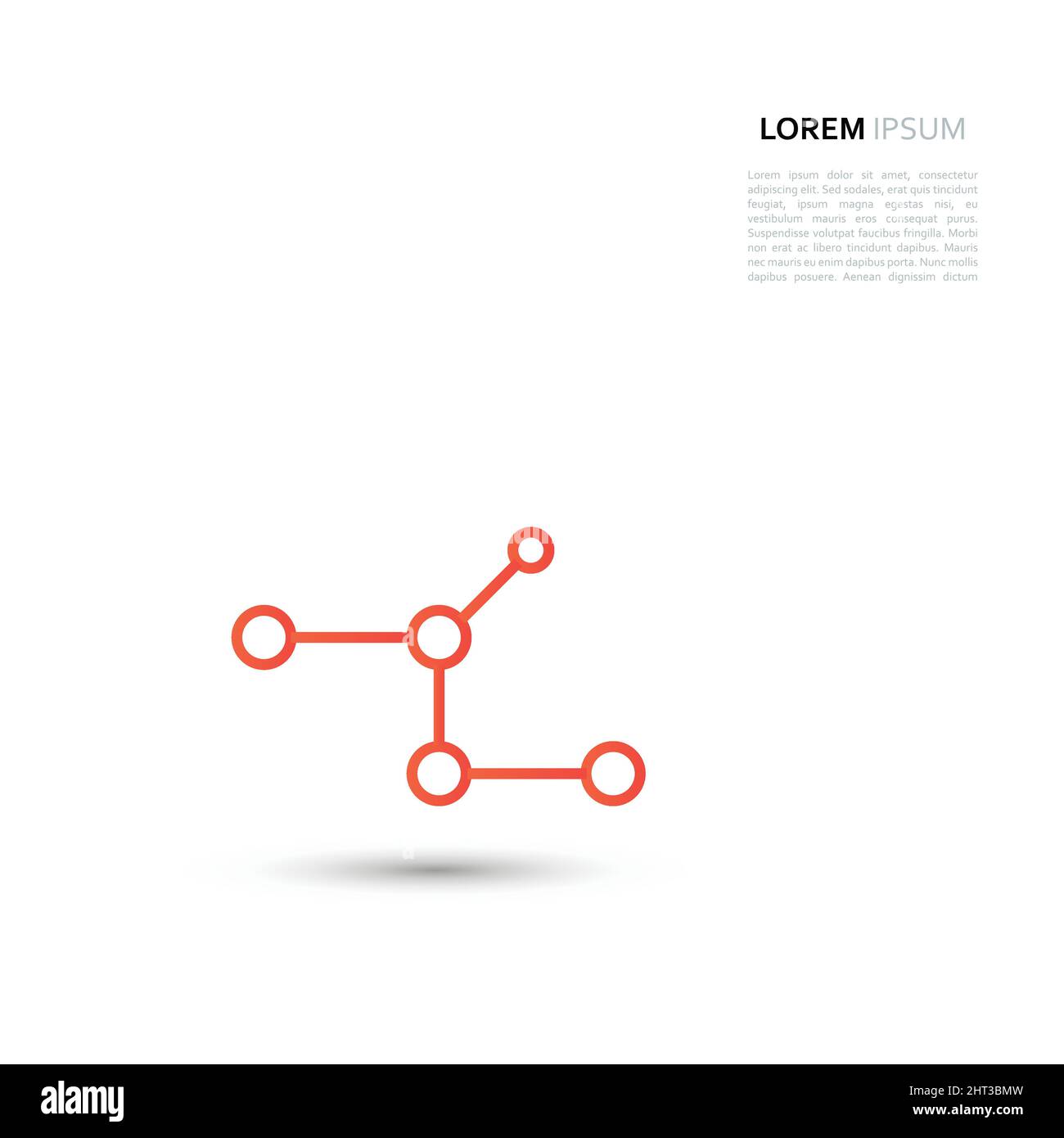 Dot line graph Cut Out Stock Images & Pictures - Alamy