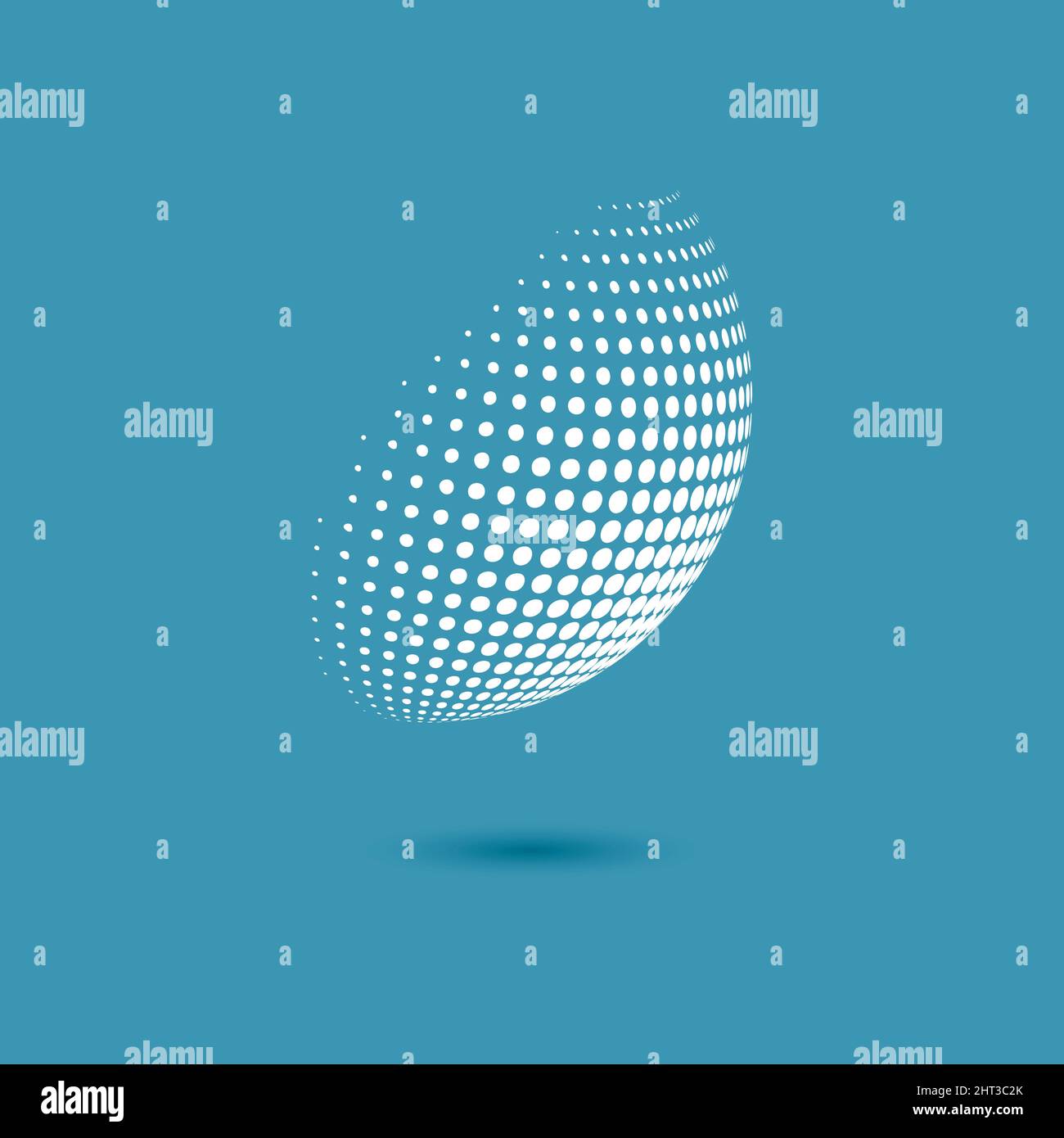 Vector halftone spheres Stock Vector Image & Art - Alamy