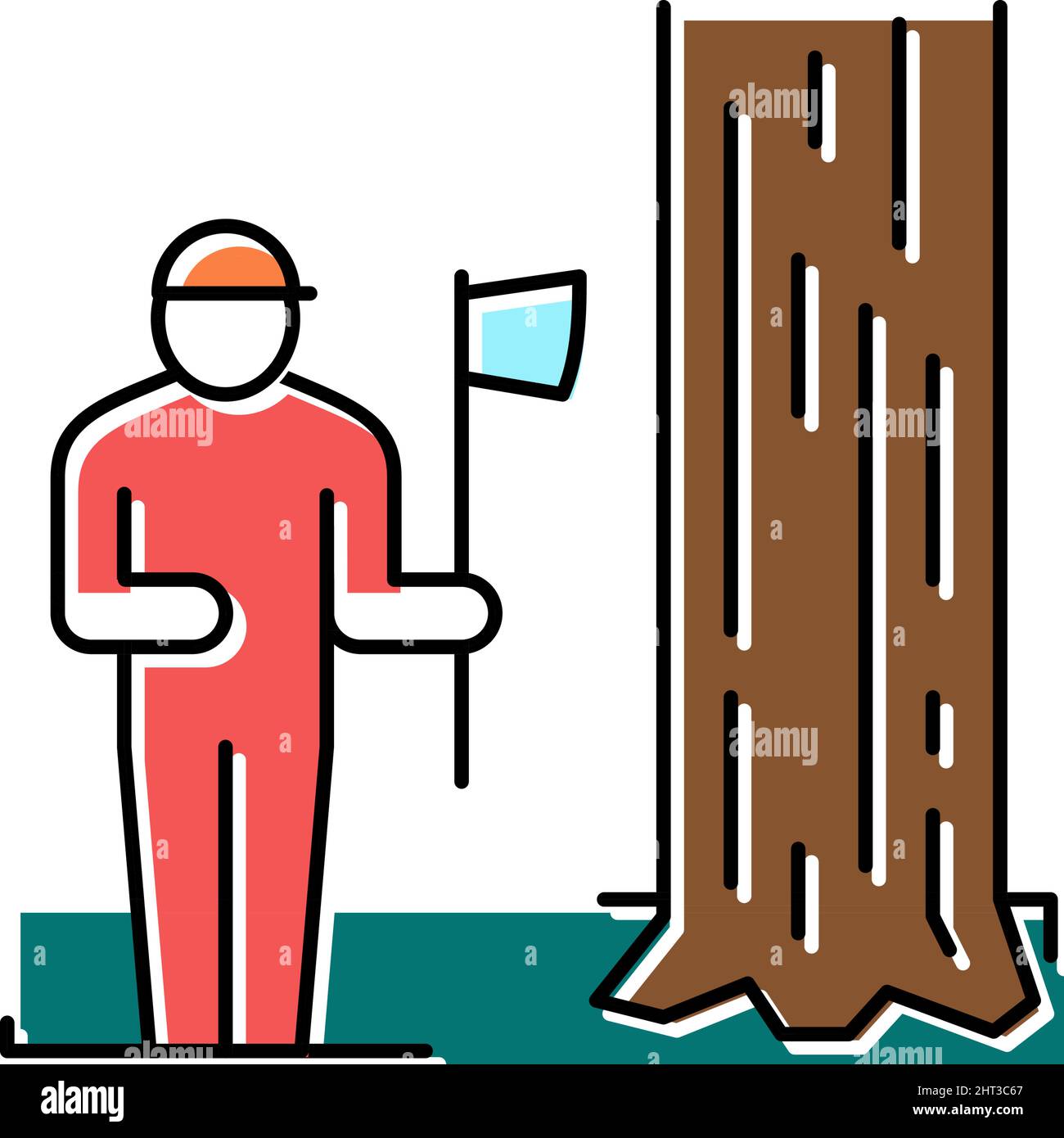 Pallet wood sawmill Stock Vector Images - Alamy