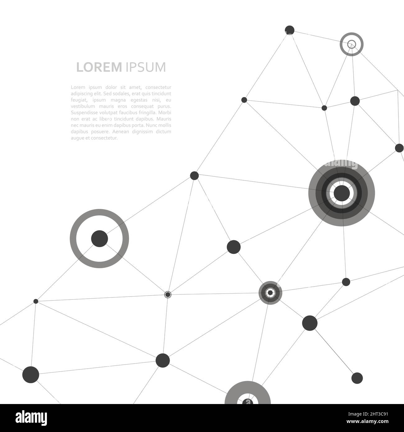 Connection science molecule background Stock Vector Image & Art - Alamy