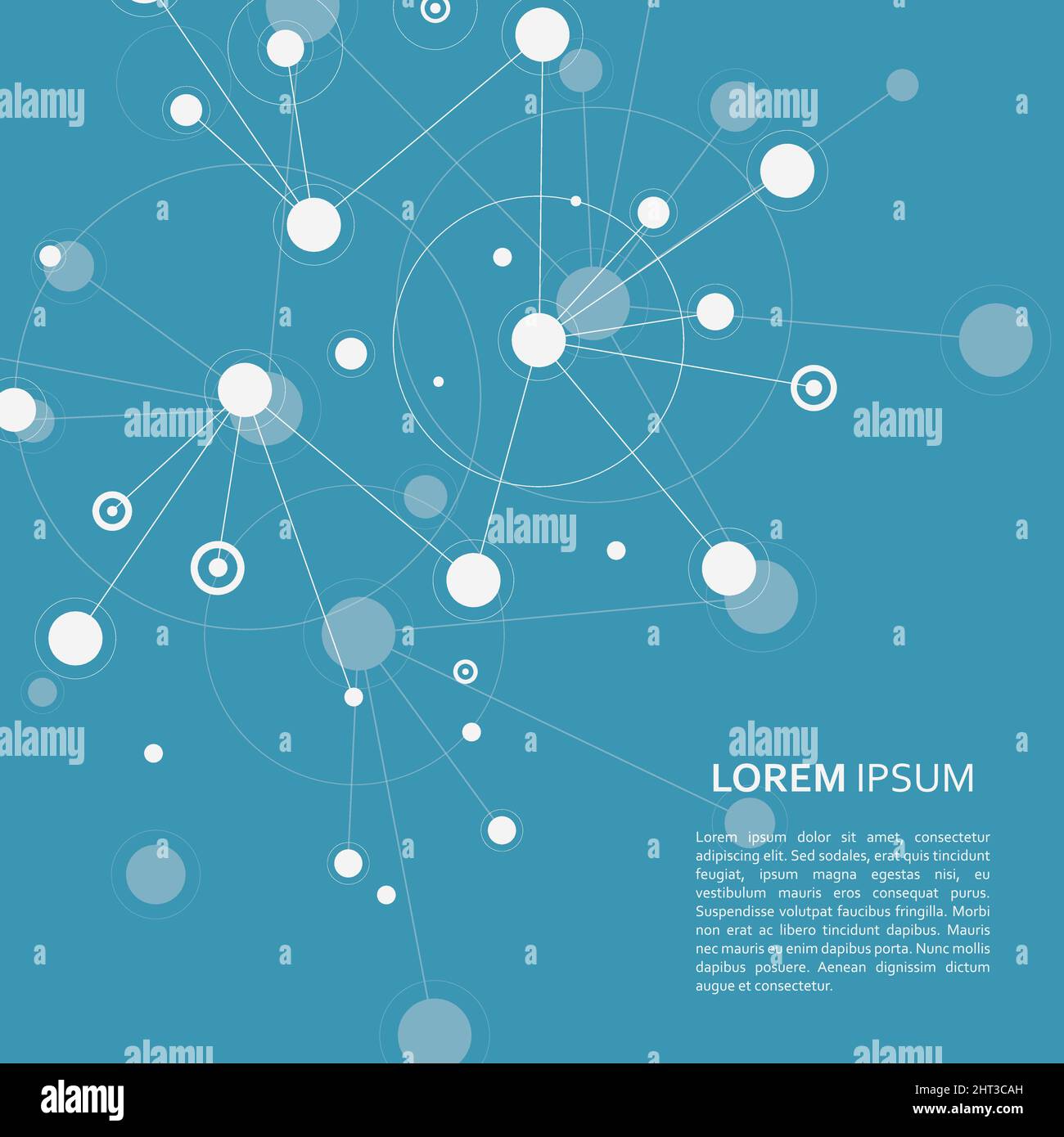 Connection science molecule background Stock Vector Image & Art - Alamy