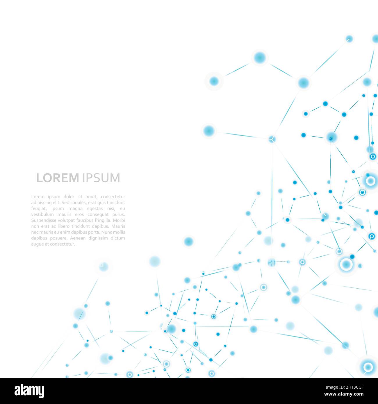Molecule structure vector background Stock Vector Image & Art - Alamy