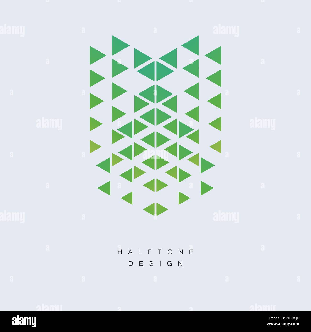 Triangle Design. Abstract Triangle Geometrical Symbol. Vector ...