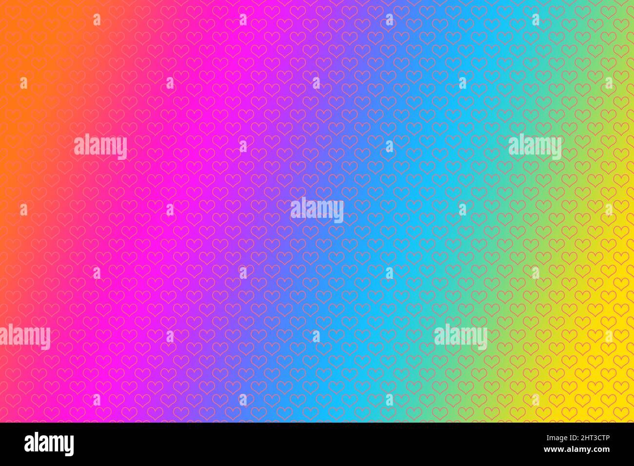 Illustration of wallpaper with colorful abstract pattern Stock Photo ...