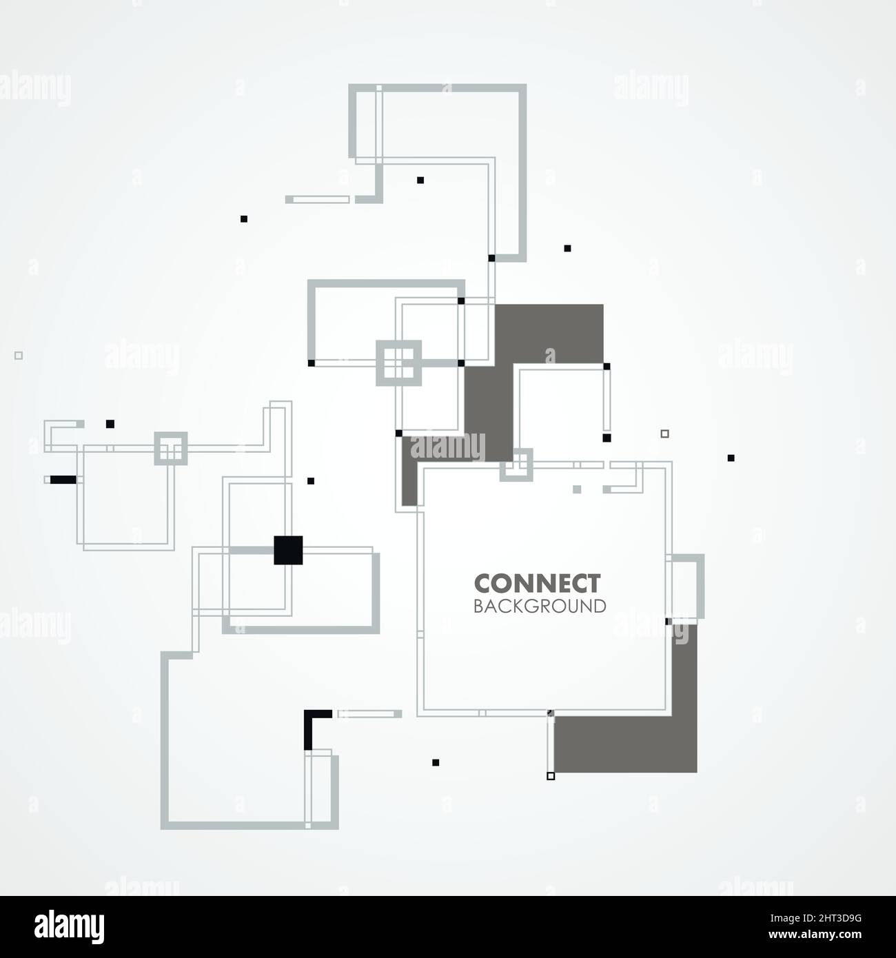 Abstract industrial cubism Stock Vector Images - Alamy