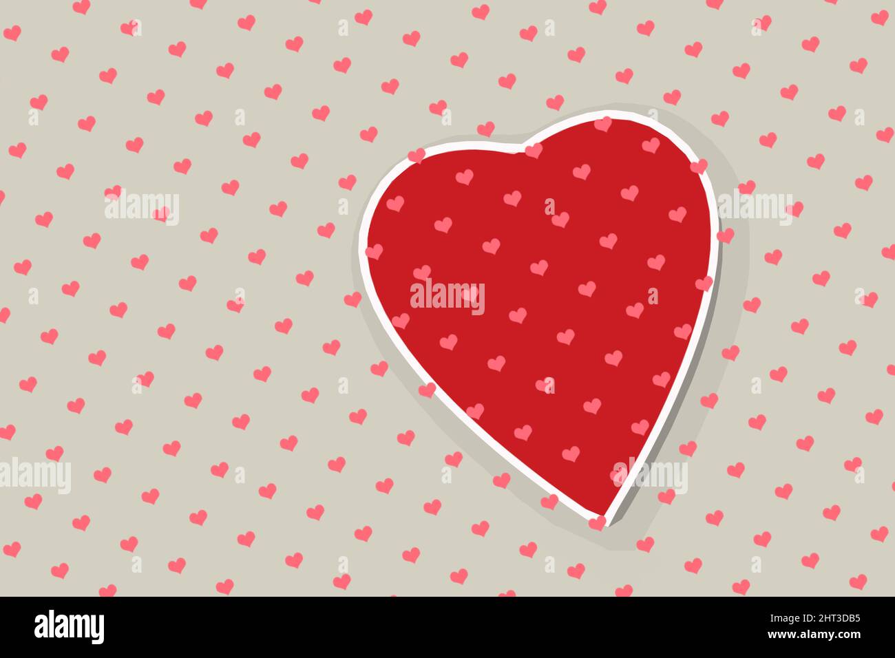 Illustration of wallpaper with colorful abstract pattern Stock Photo ...