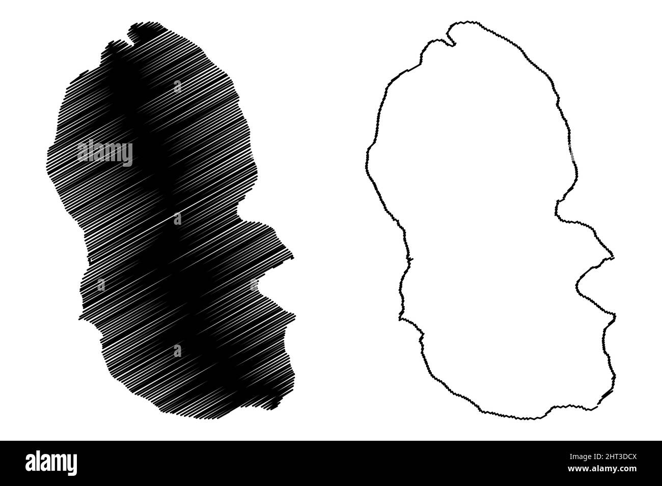 Isle of arran silhouette Stock Vector Images - Alamy