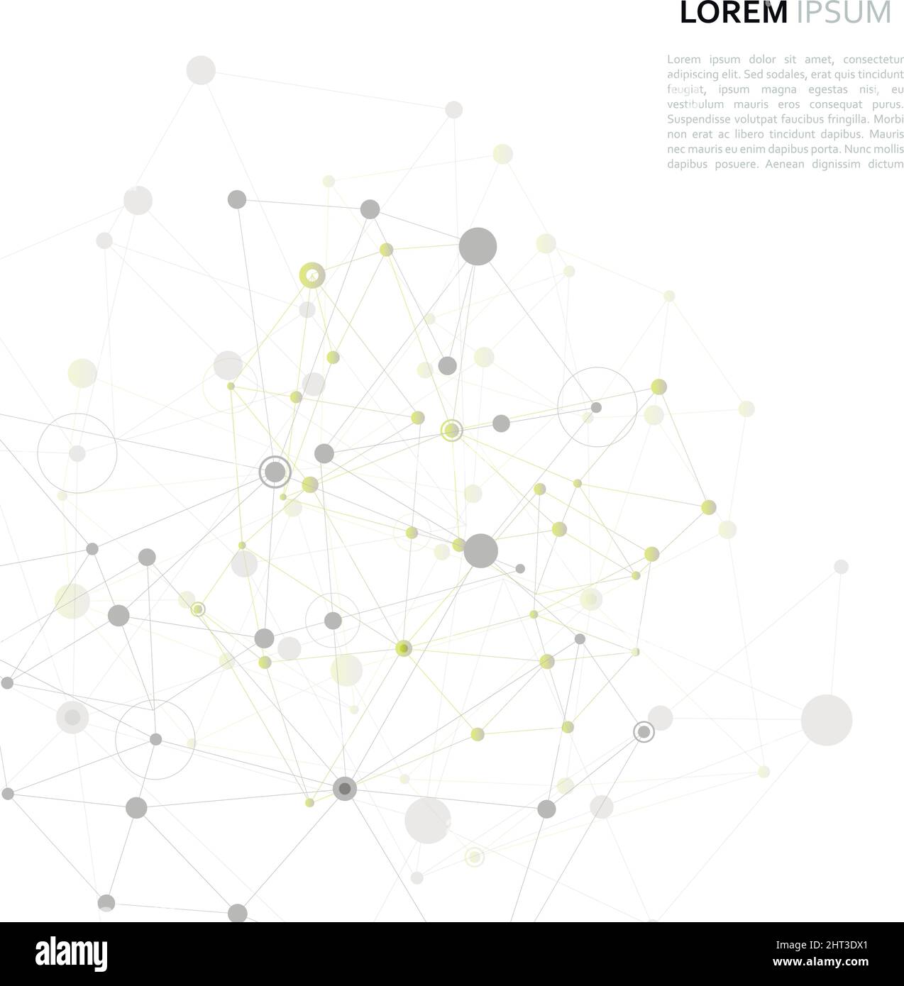 Modern vector design with elements of molecular bonds Stock Vector ...