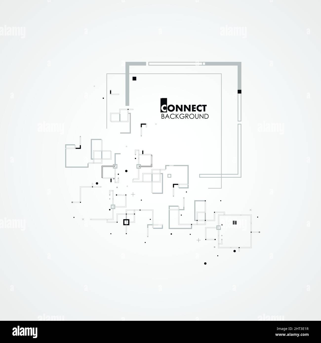 Line, square, circle elements Stock Vector Image & Art - Alamy