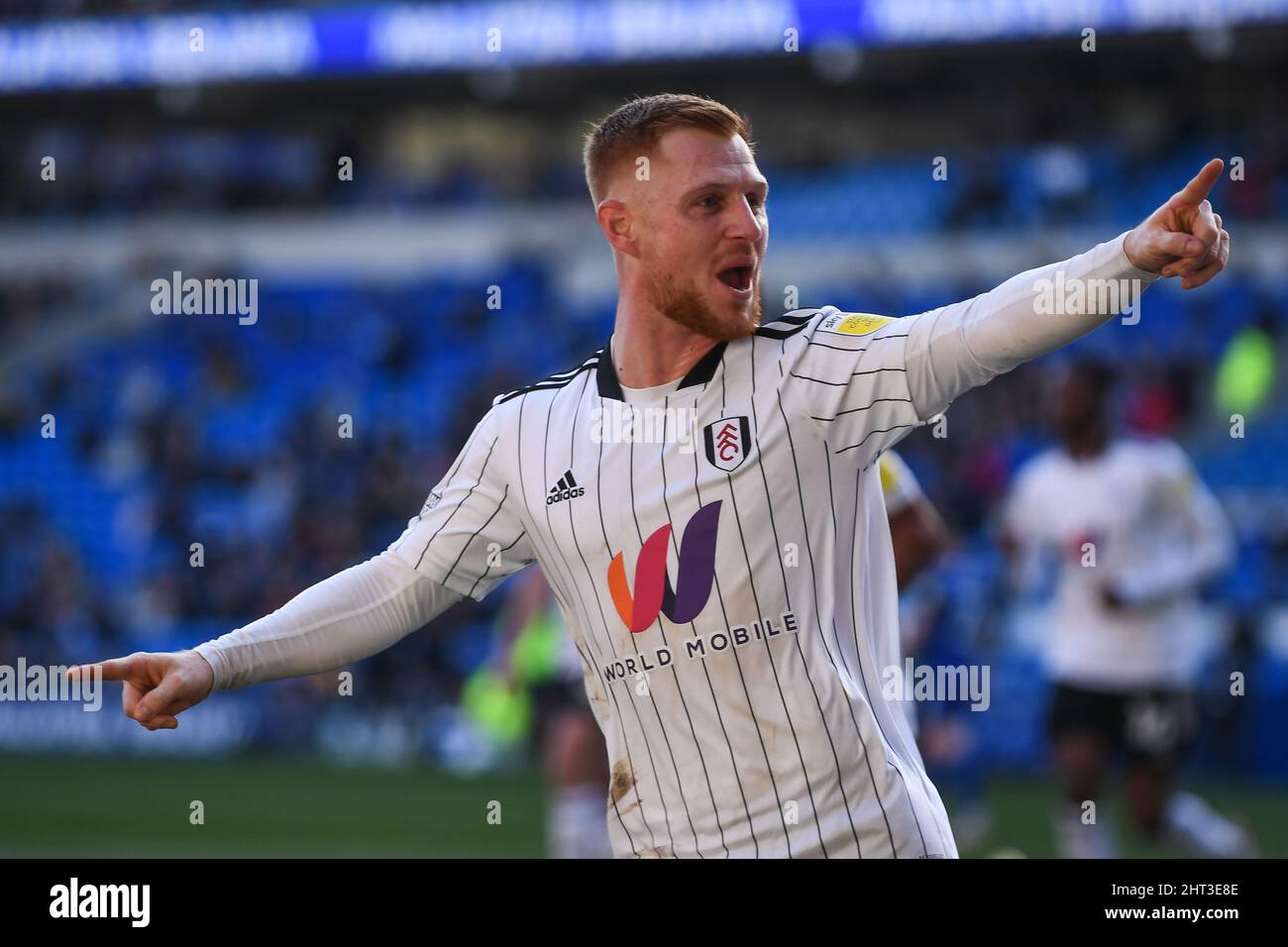 Harrison reed fulham celebrates hi-res stock photography and images - Alamy