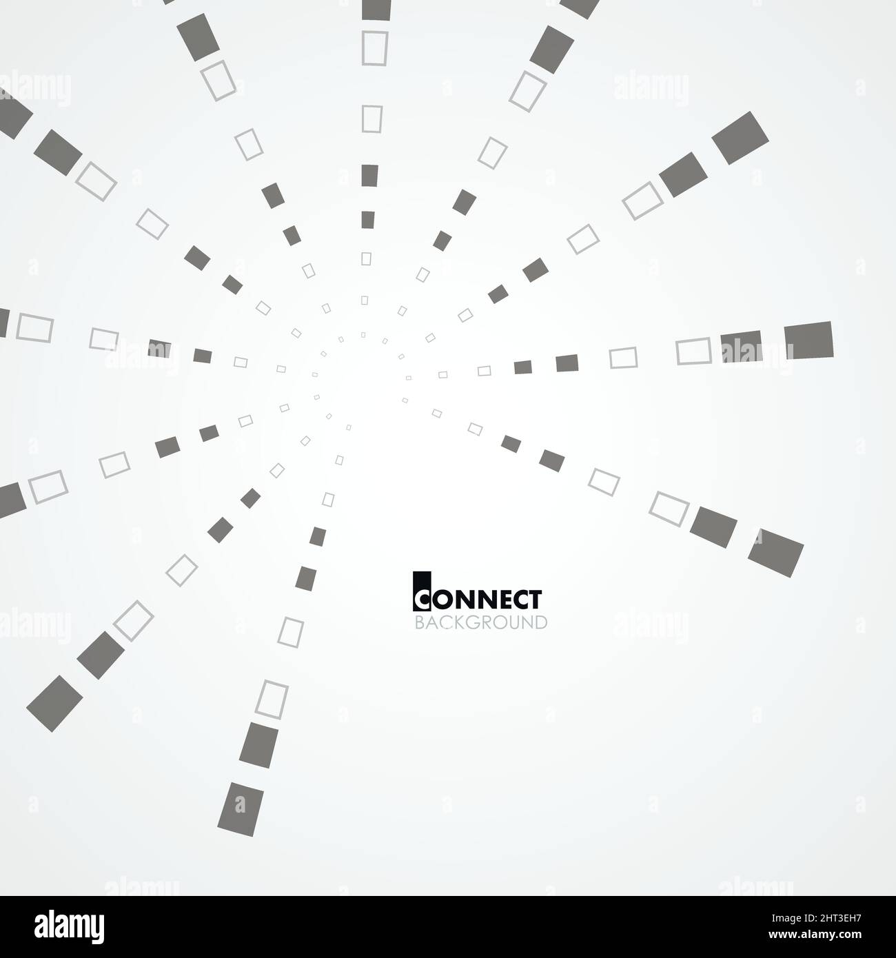 Technology circle design. Modern shapes template. Vector connect lines ...