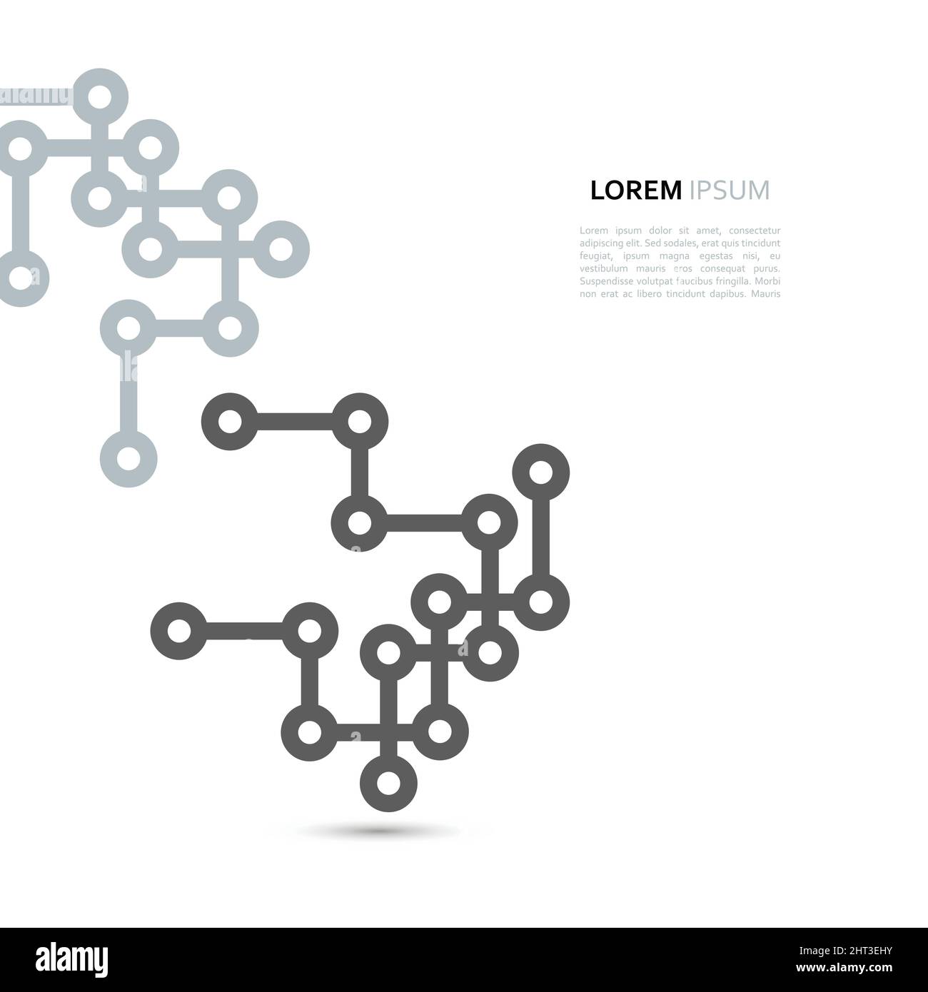 Dot line graph Cut Out Stock Images & Pictures - Alamy