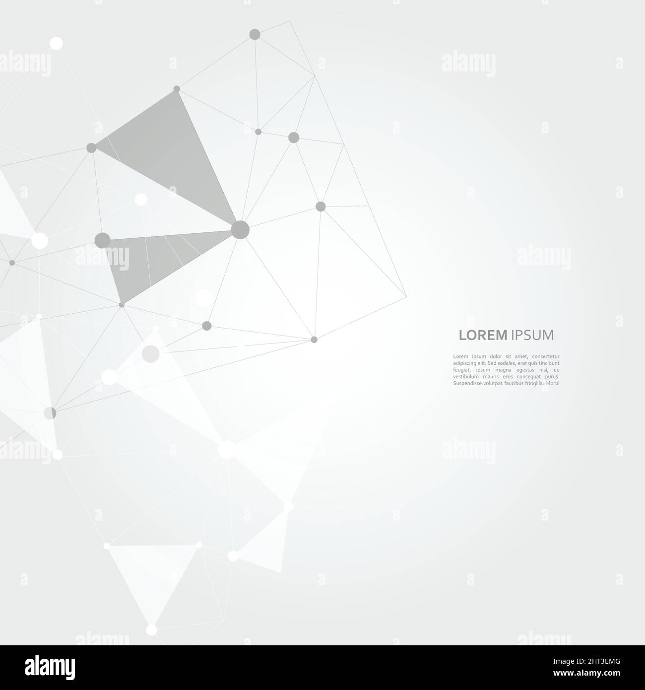 Abstract connection structure. Vector science background Stock Vector Image & Art - Alamy