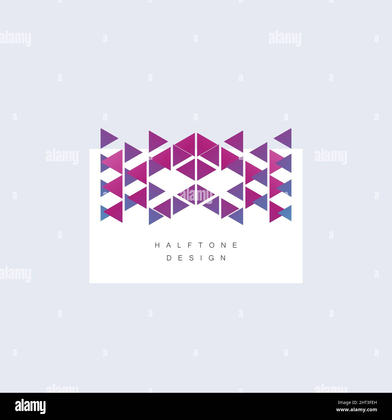 Triangle Design. Abstract Triangle Geometrical Symbol. Vector ...