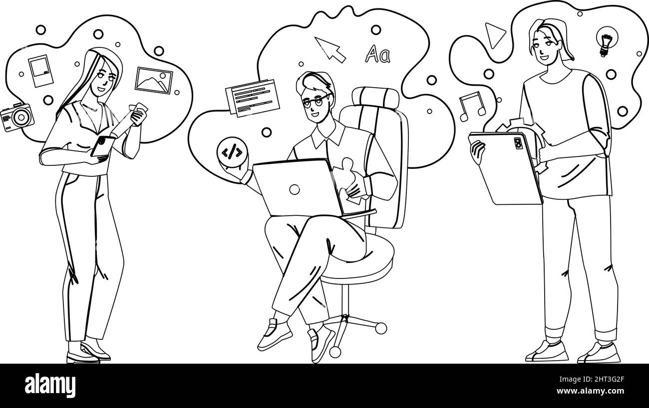 User Generated Content Ugc Workers Business Vector Stock Vector Image ... User Generated Content Ugc Workers Business Vector Stock Vector Image ...