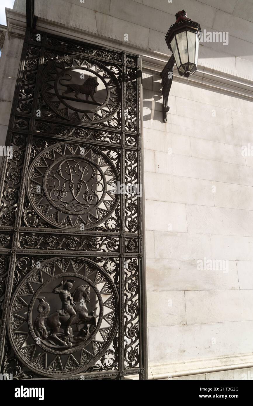 Marble Arch gate, London, England Stock Photo - Alamy