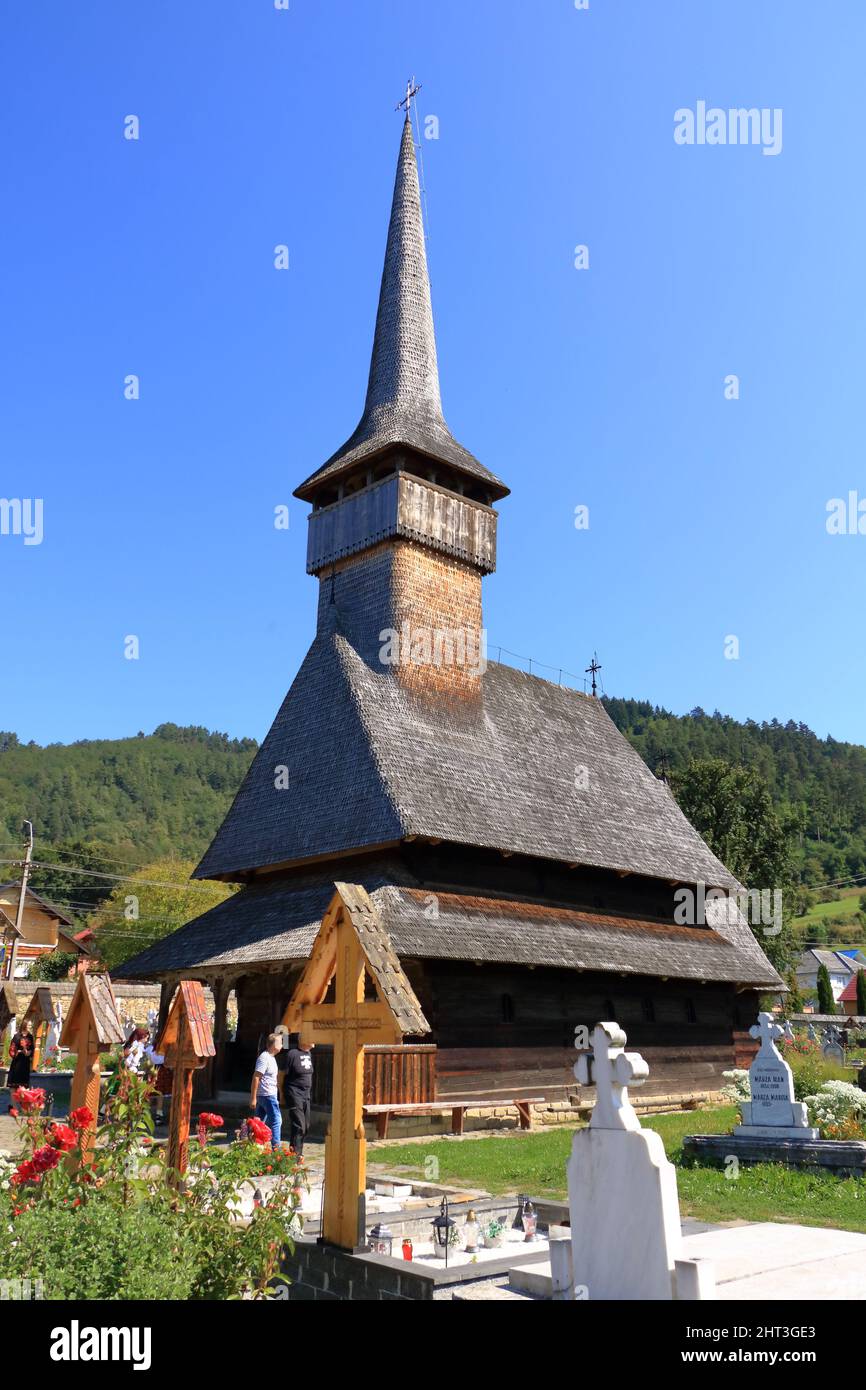 September 8 2021 - Rozavlea, Romania: a traditional church of northern ...
