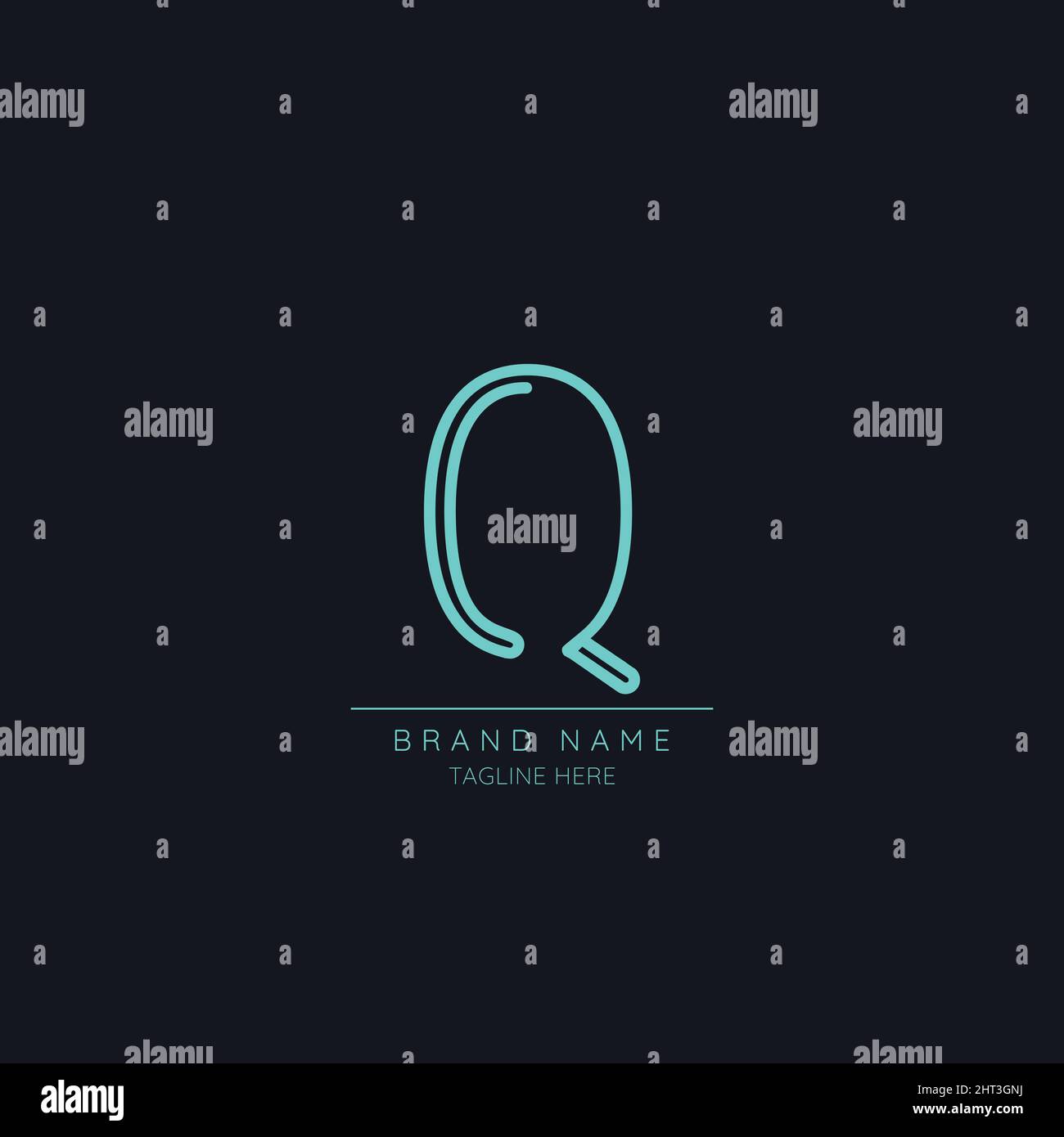 Premium initial letter Q logo icon Stock Vector Image & Art - Alamy