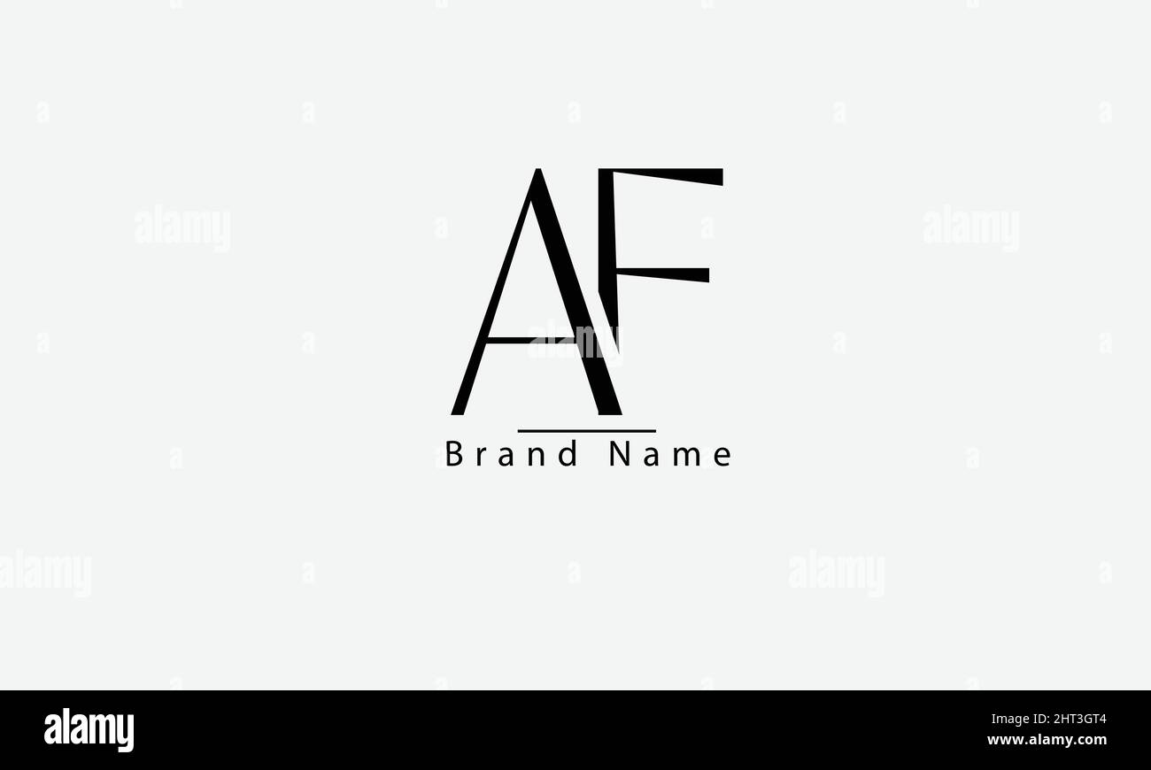 Af real estate logo hi-res stock photography and images - Alamy