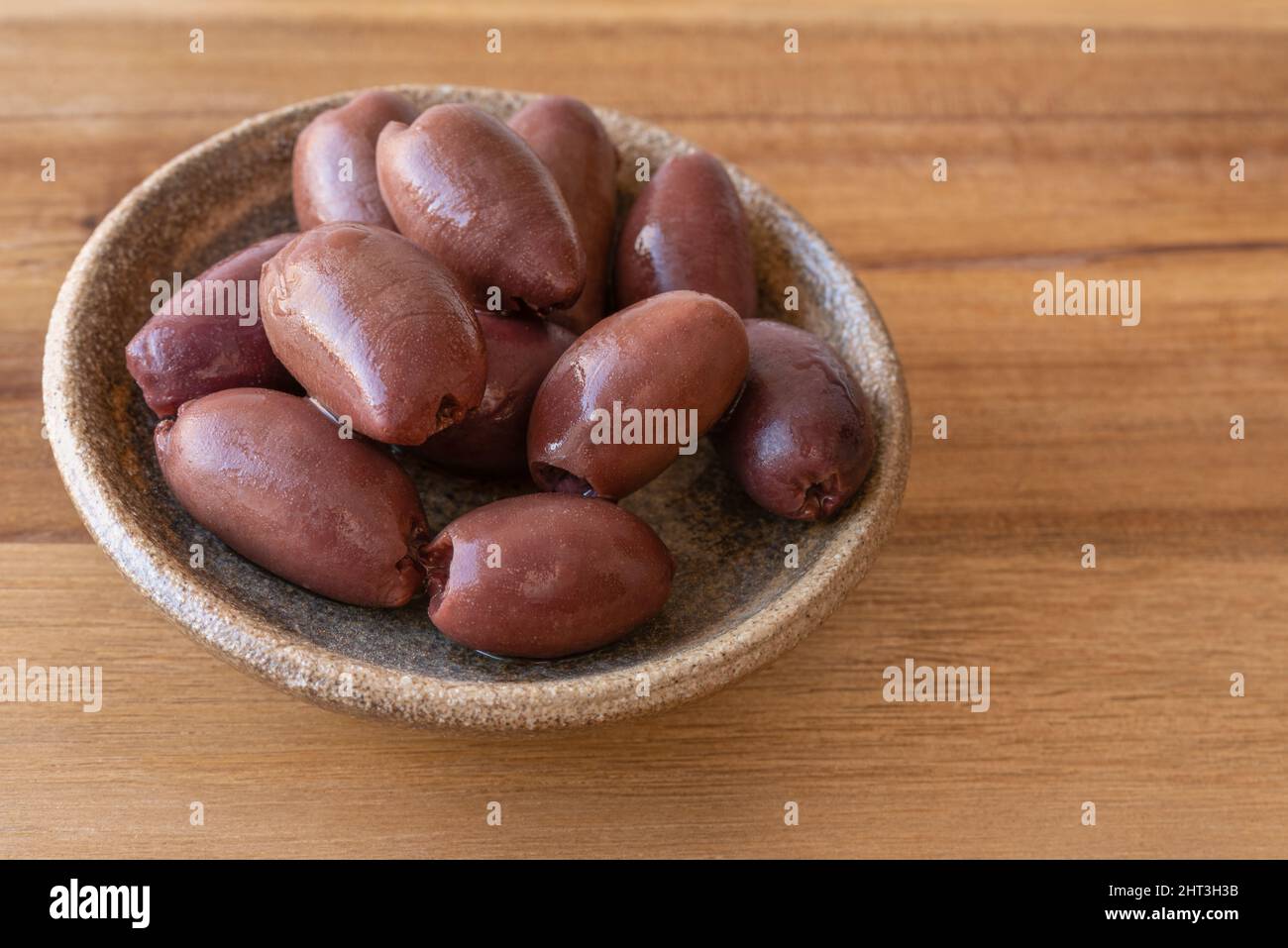 Kalamata pitted olives hi-res stock photography and images - Alamy