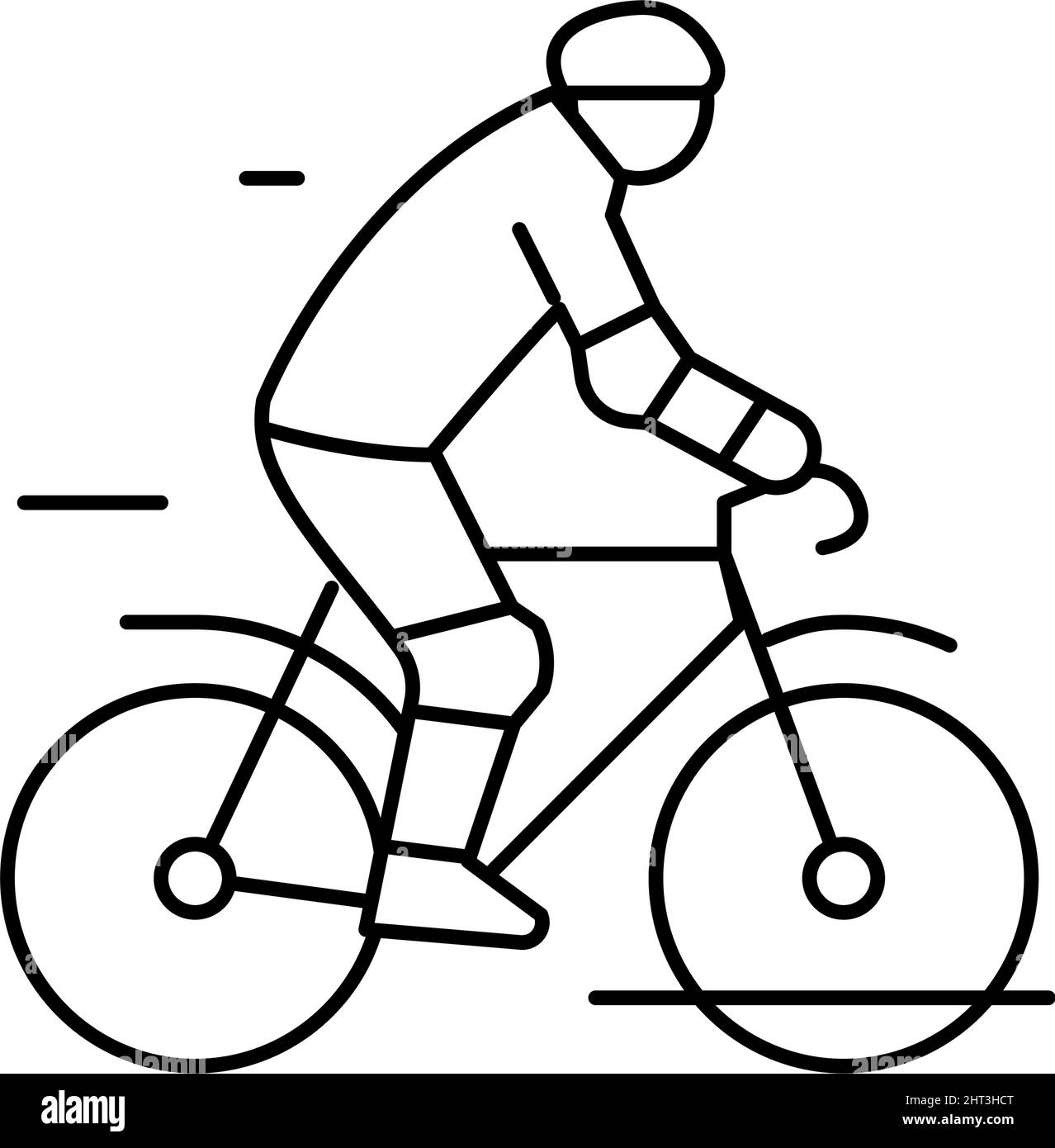 road riding line icon vector illustration Stock Vector Image & Art - Alamy
