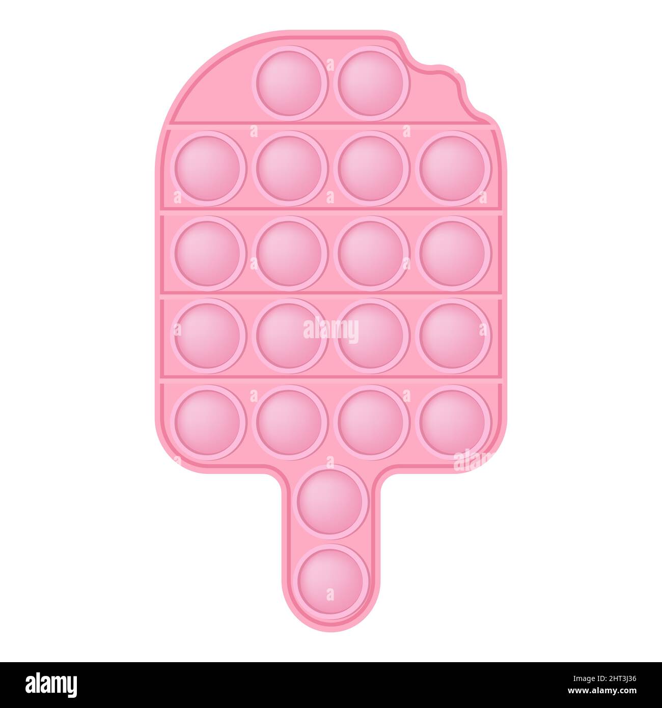 Pop it soft pink ice cream for a Valentines day as a fashionable ...