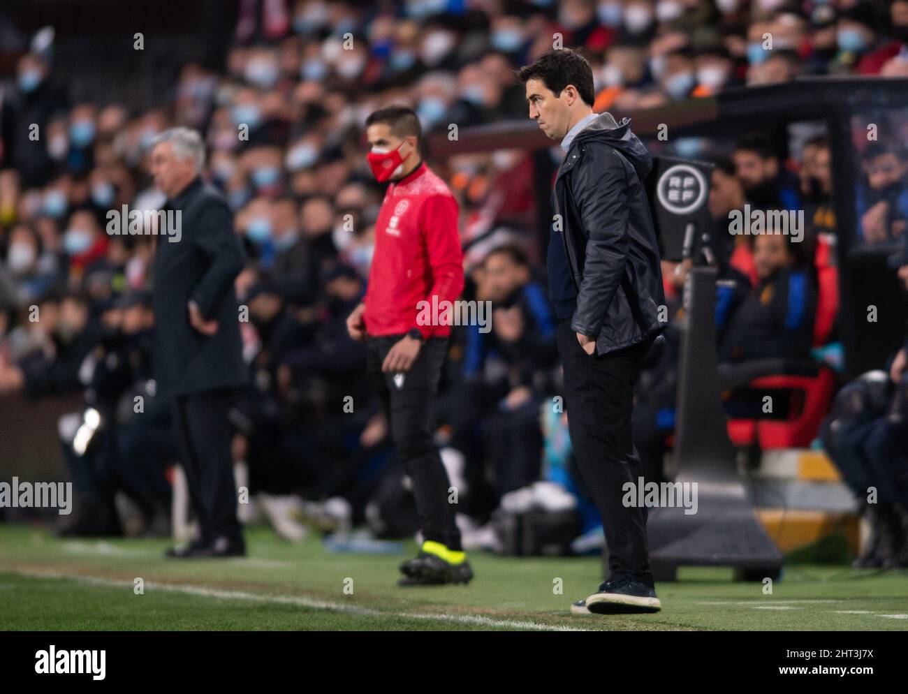 26th February 2022; Coliseum Alfonso Perez, Getafe, Madrid, Spain; La ...