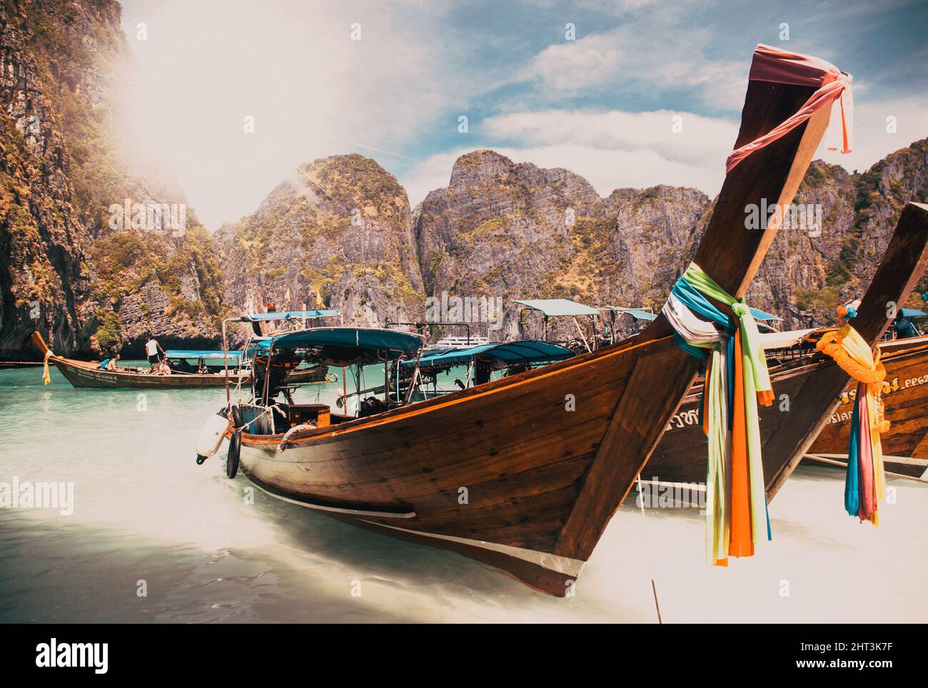 cave on Ton Sai beach Krabi Thailand Stock Photo - Alamy