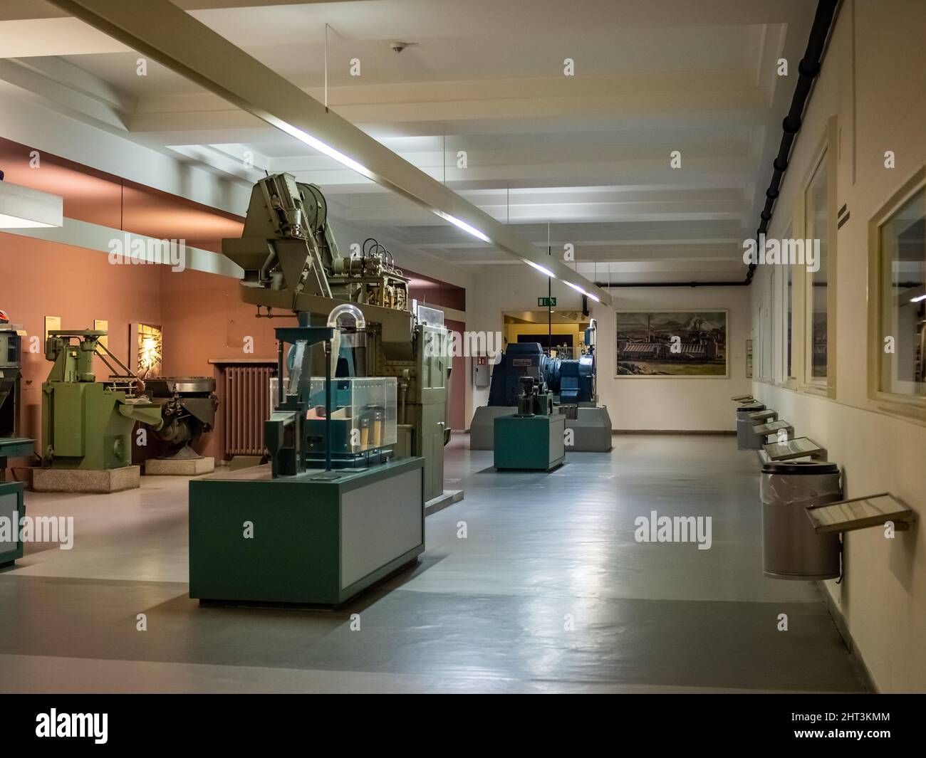 View of the Interior of the German Museum in Munich, Bavaria, Germany ...