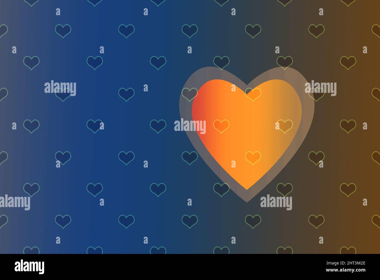 Illustration of wallpaper with colorful abstract pattern Stock Photo ...