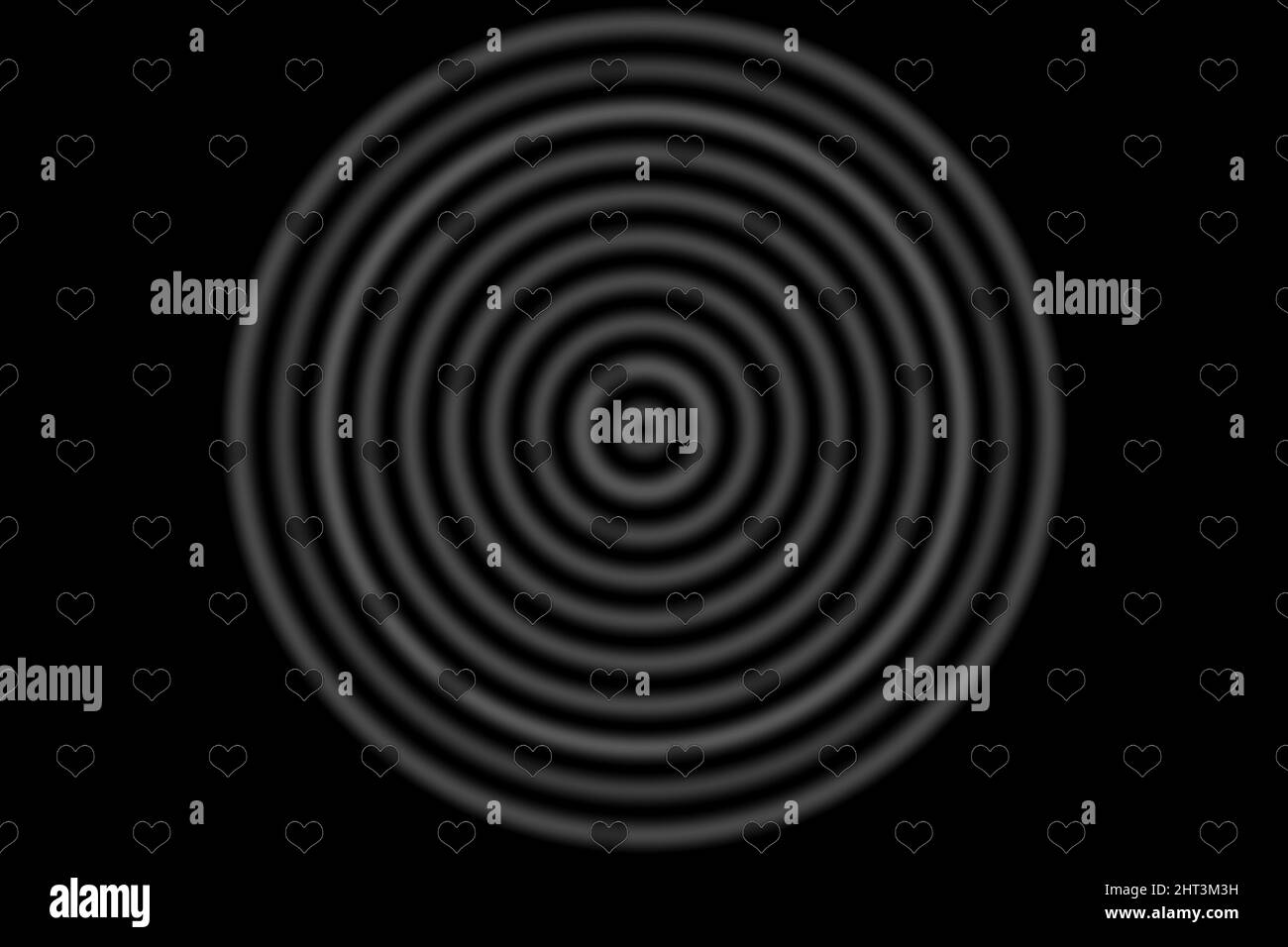 Illustration of wallpaper with colorful abstract circular pattern Stock ...