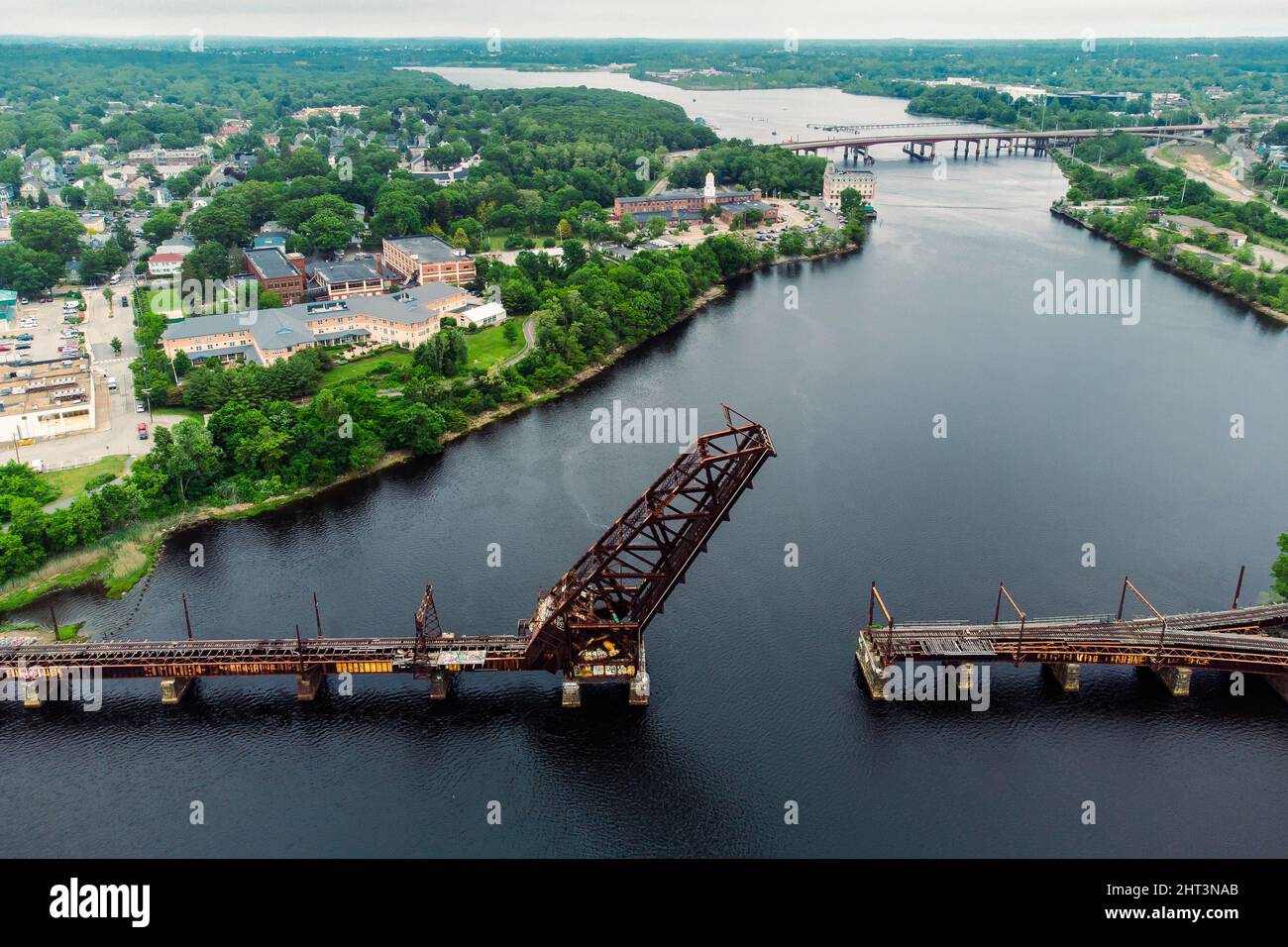 Crook point bascule bridge hi-res stock photography and images - Alamy