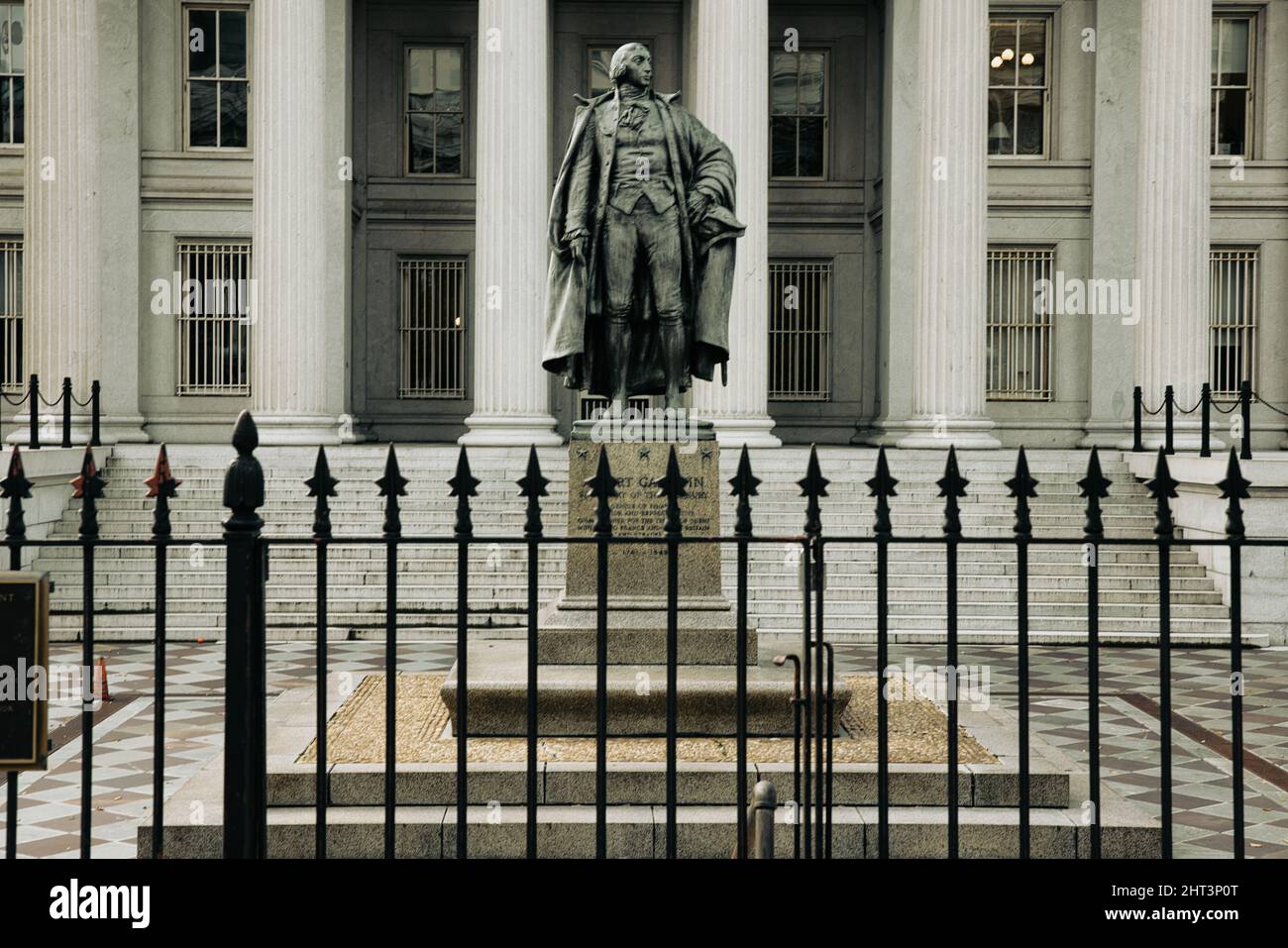 Statue of albert gallatin hi-res stock photography and images - Alamy