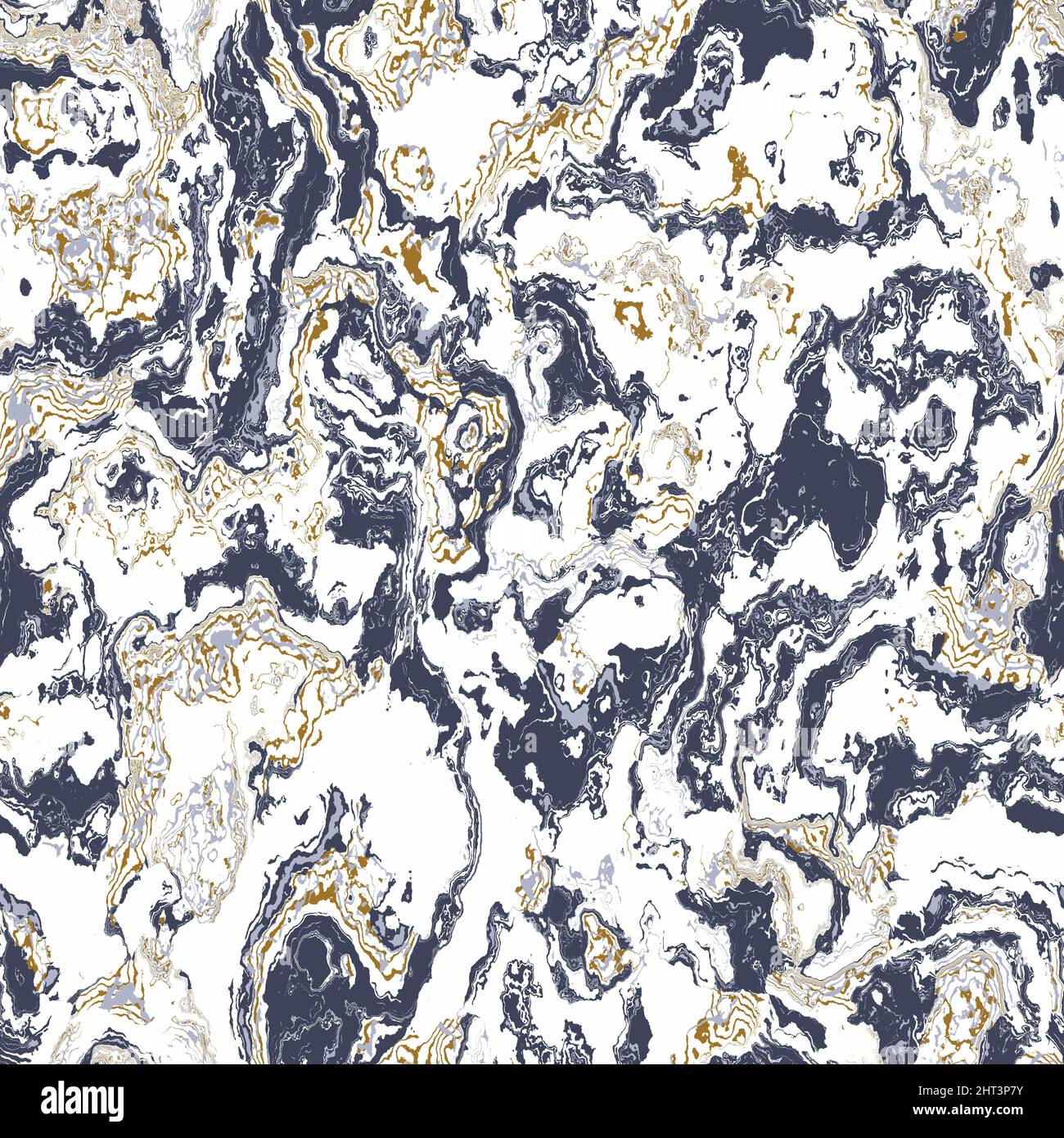 White tonal marbled seamless texture. Irregular pale ink blotch paint ...