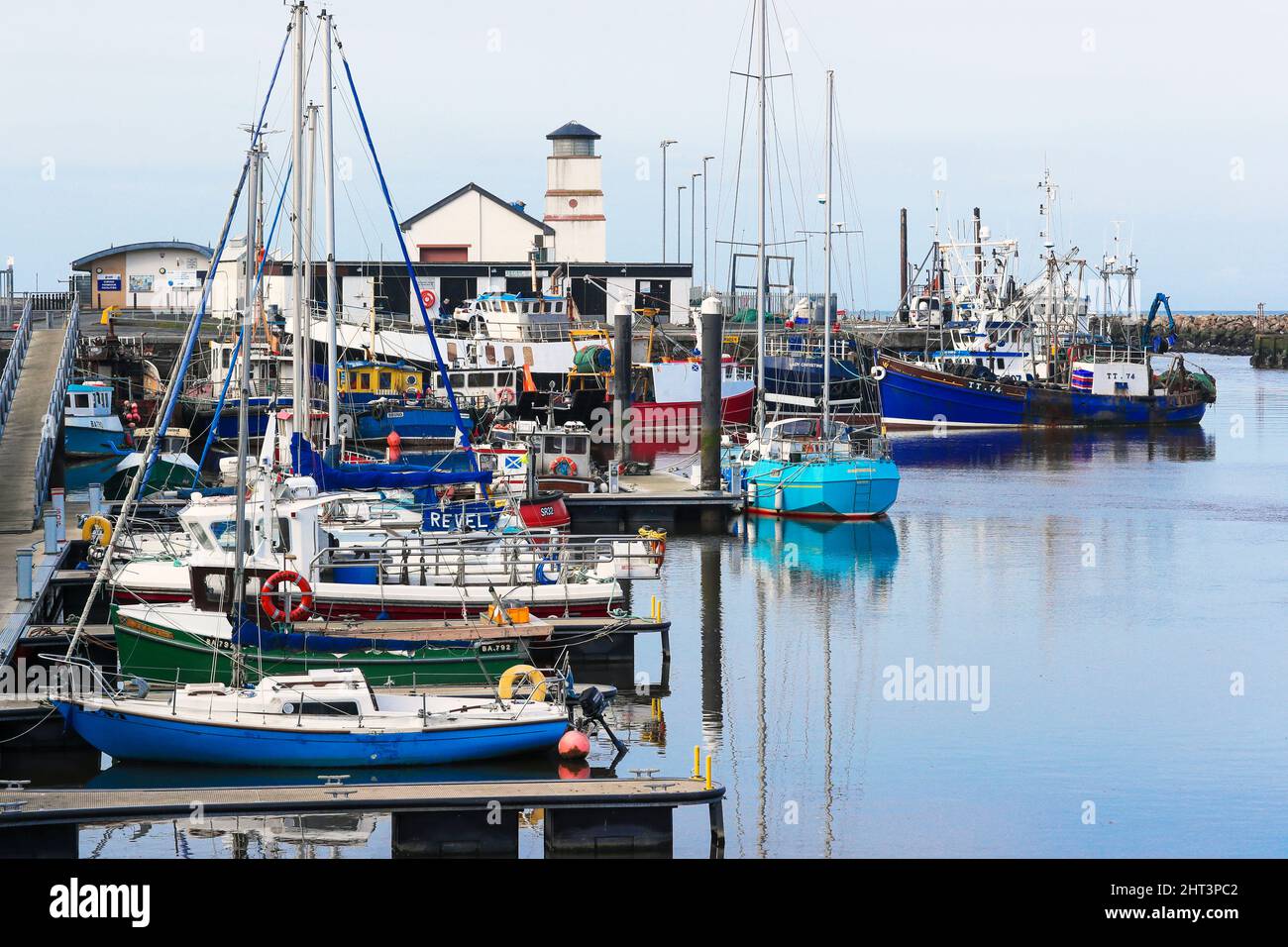 Girvan harbour hi-res stock photography and images - Alamy