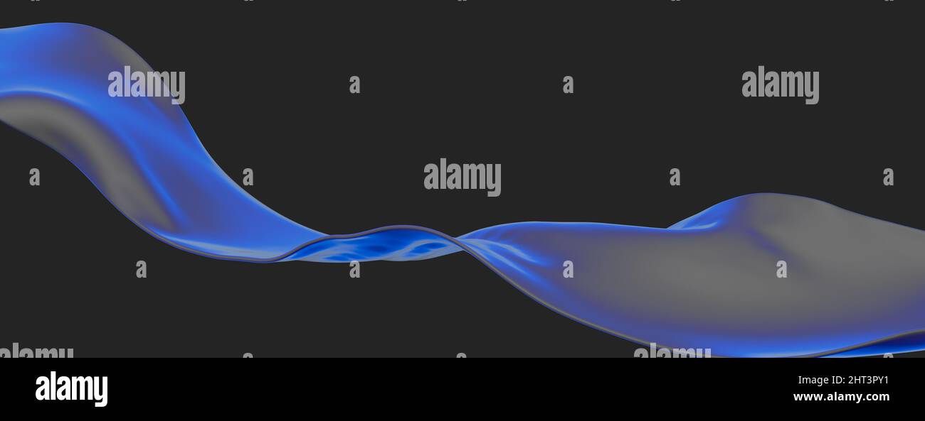 An illustration of an abstract stream wave Stock Photo - Alamy