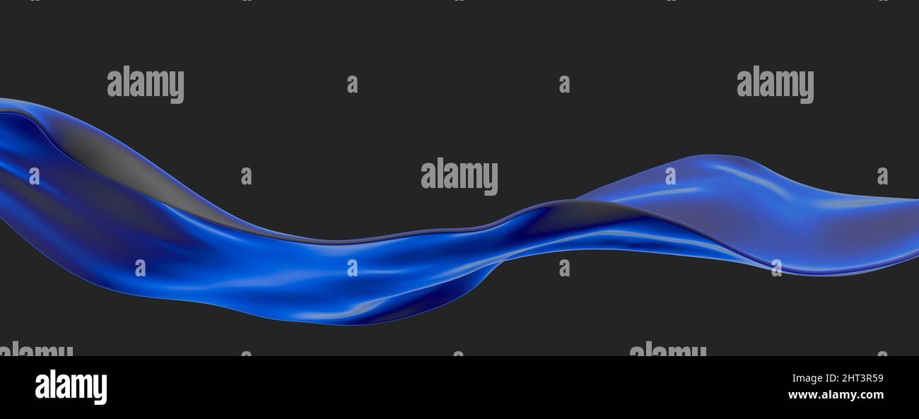 Illustration of an abstract stream wave Stock Photo - Alamy