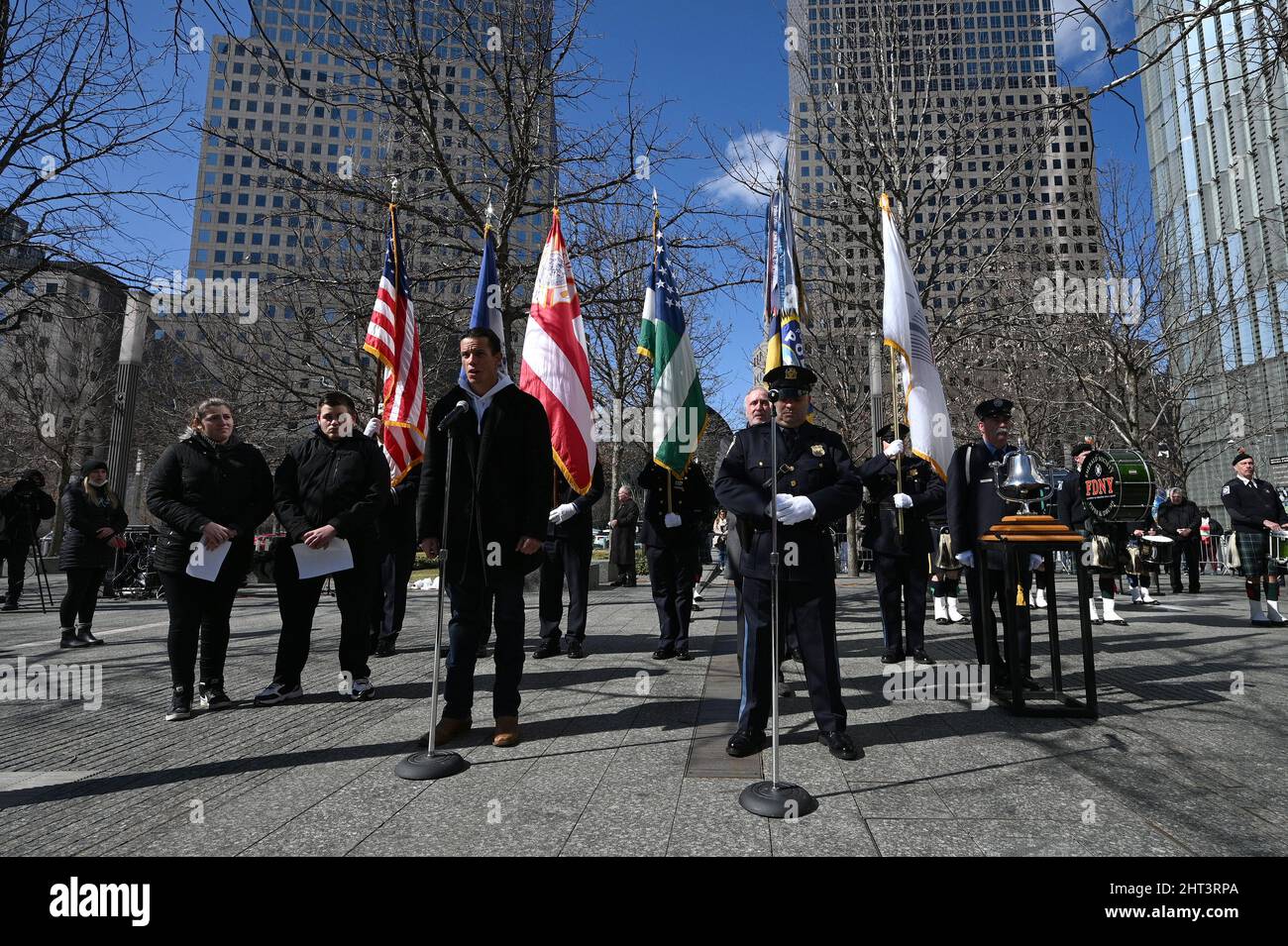 Andrew Colabella calls out the name of his cousin of John DiGiovanni ...