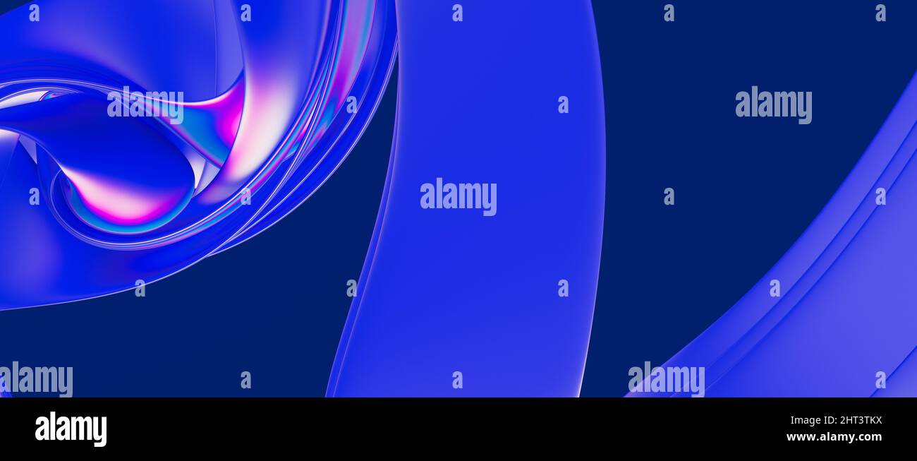 Illustration of an abstract stream wave Stock Photo - Alamy