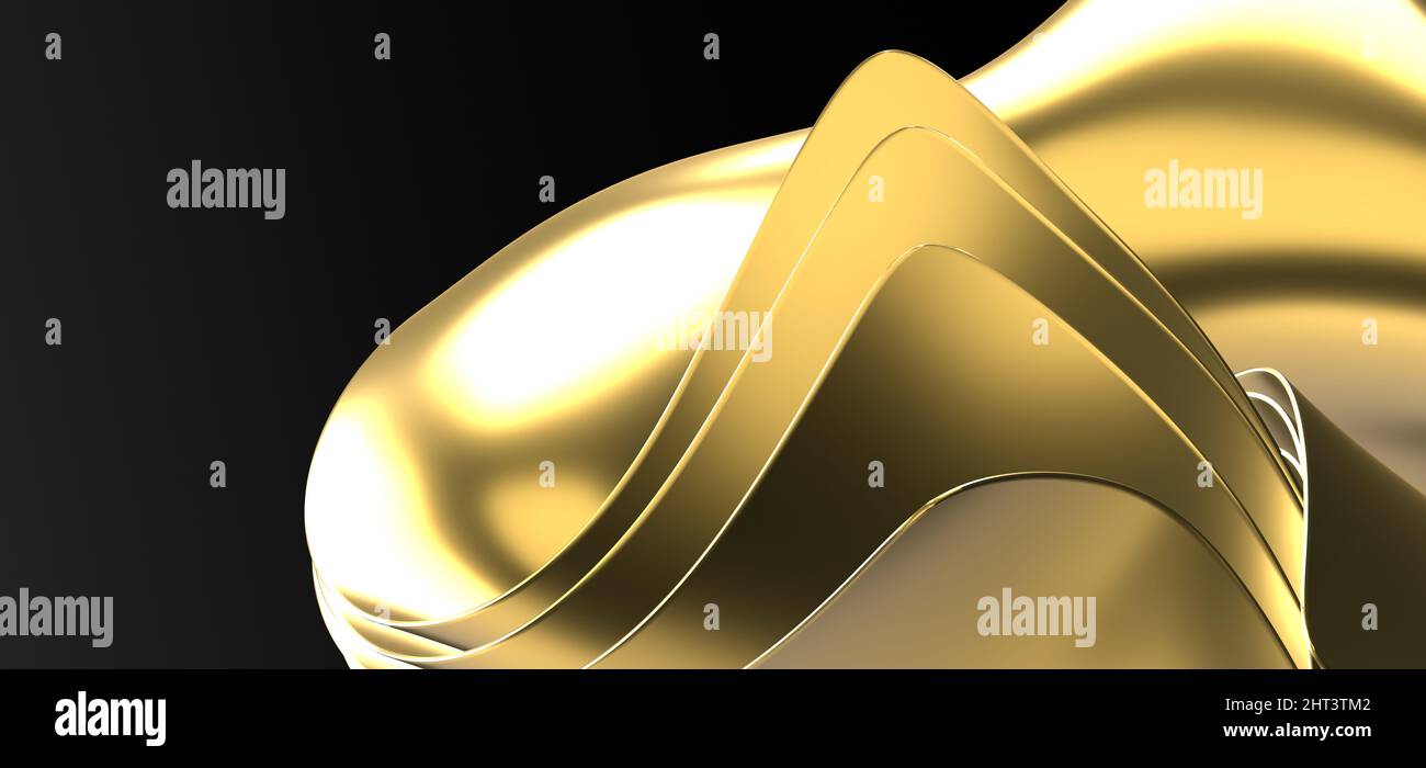 Illustration of an abstract stream wave Stock Photo - Alamy