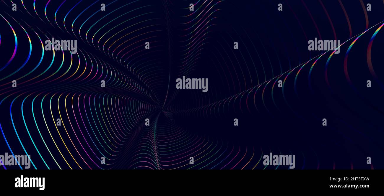 Illustration of an abstract stream wave Stock Photo - Alamy