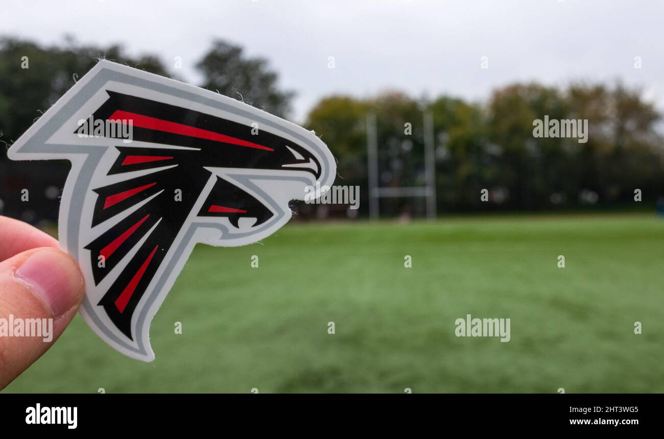 September 16, 2021, Atlanta, Georgia. Emblem of a professional American ...
