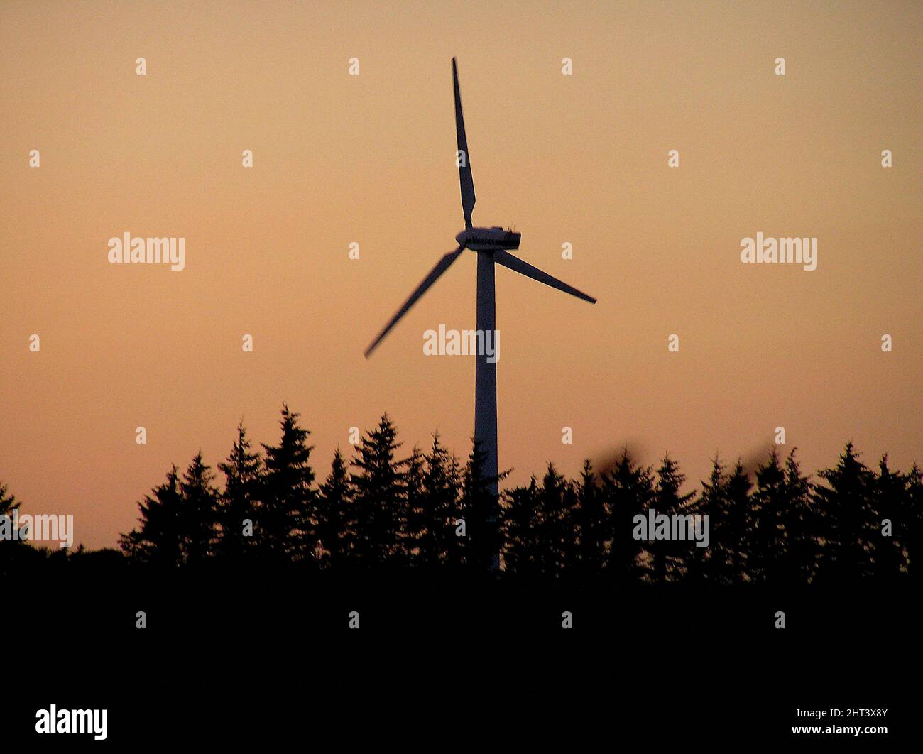 Wind turbines produce electricity energy hi-res stock photography and ...