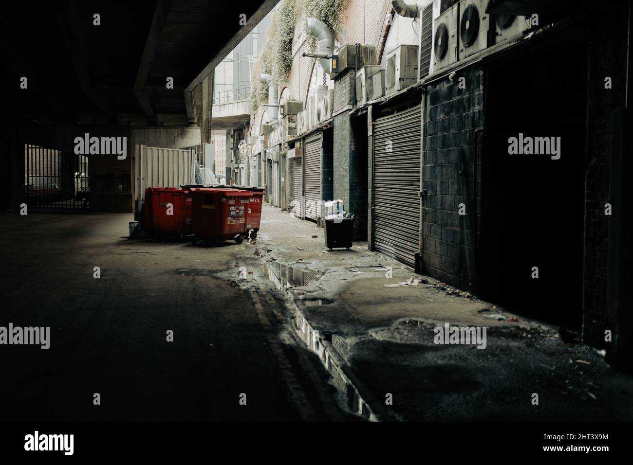 Garbage strewn alley hi-res stock photography and images - Alamy