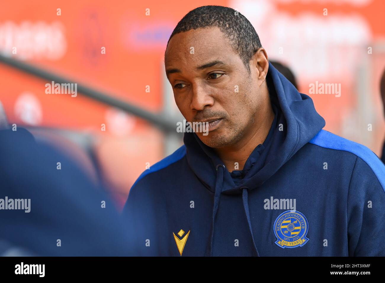 Paul Ince manager of Reading before the game Stock Photo - Alamy