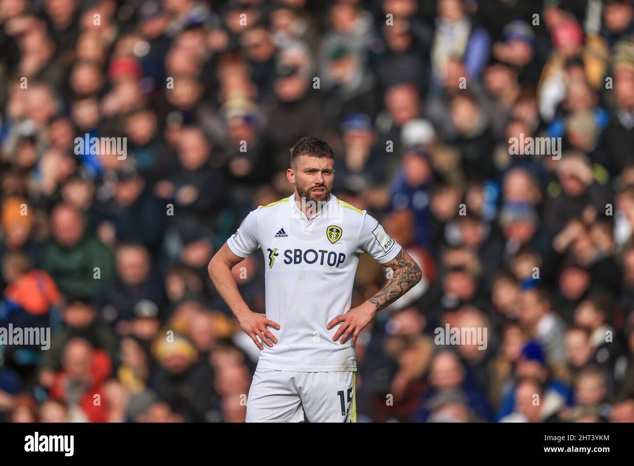 Stuart Dallas #15 of Leeds United during the game Stock Photo - Alamy