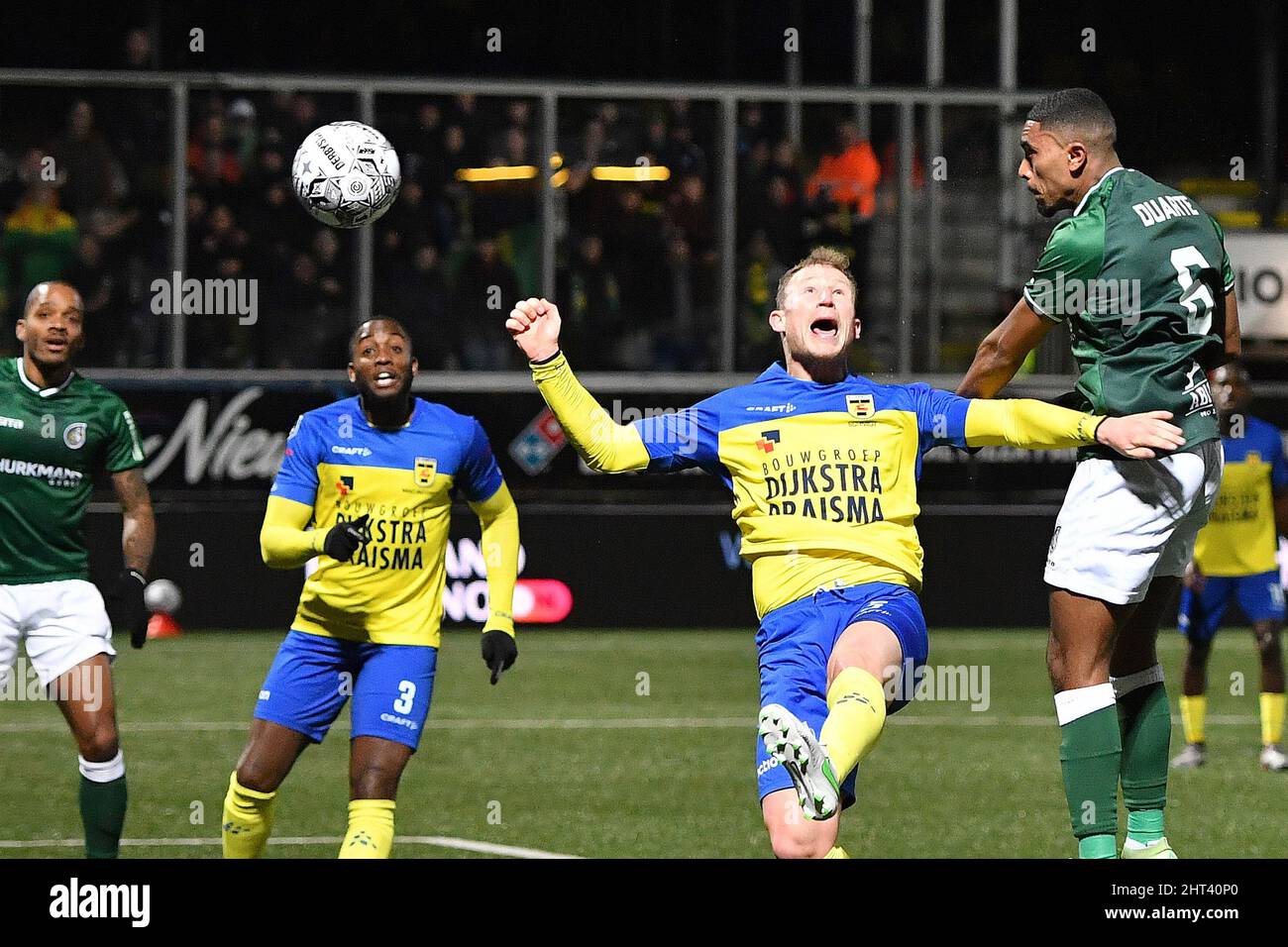 LEEUWARDEN, 26-02-2022, Cambuur Stadion, football, Dutch Eredivisie ...