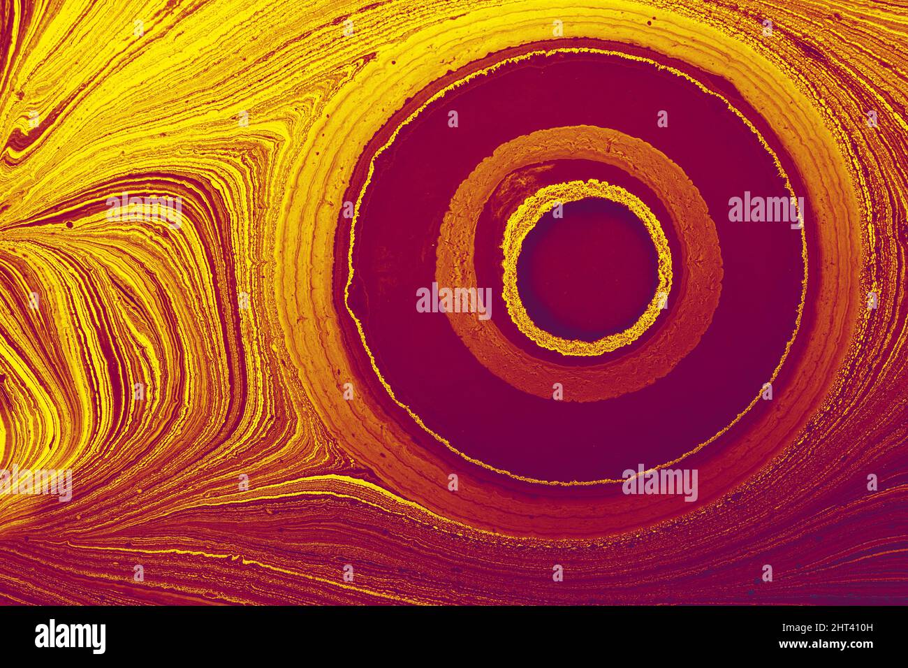 Colorful paint patterns as abstract art background texture Stock Photo ...