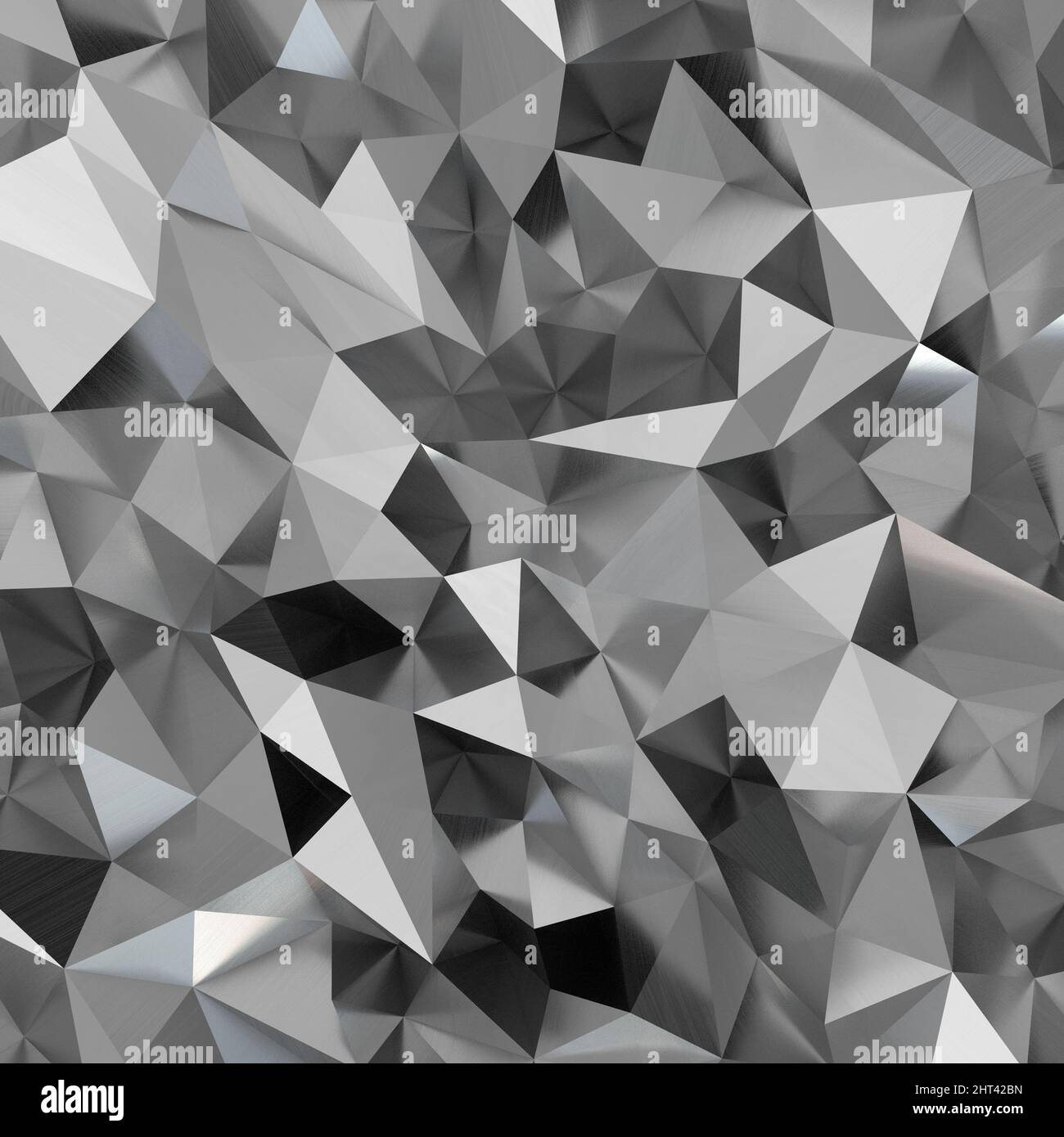 Abstract modern metallic triangular pattern Stock Photo - Alamy