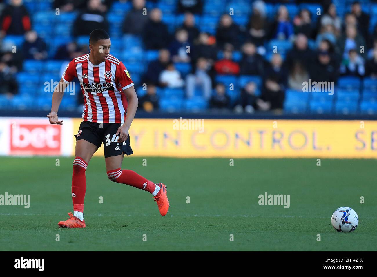 Kyron Gordon #34 of Sheffield United in action Stock Photo - Alamy